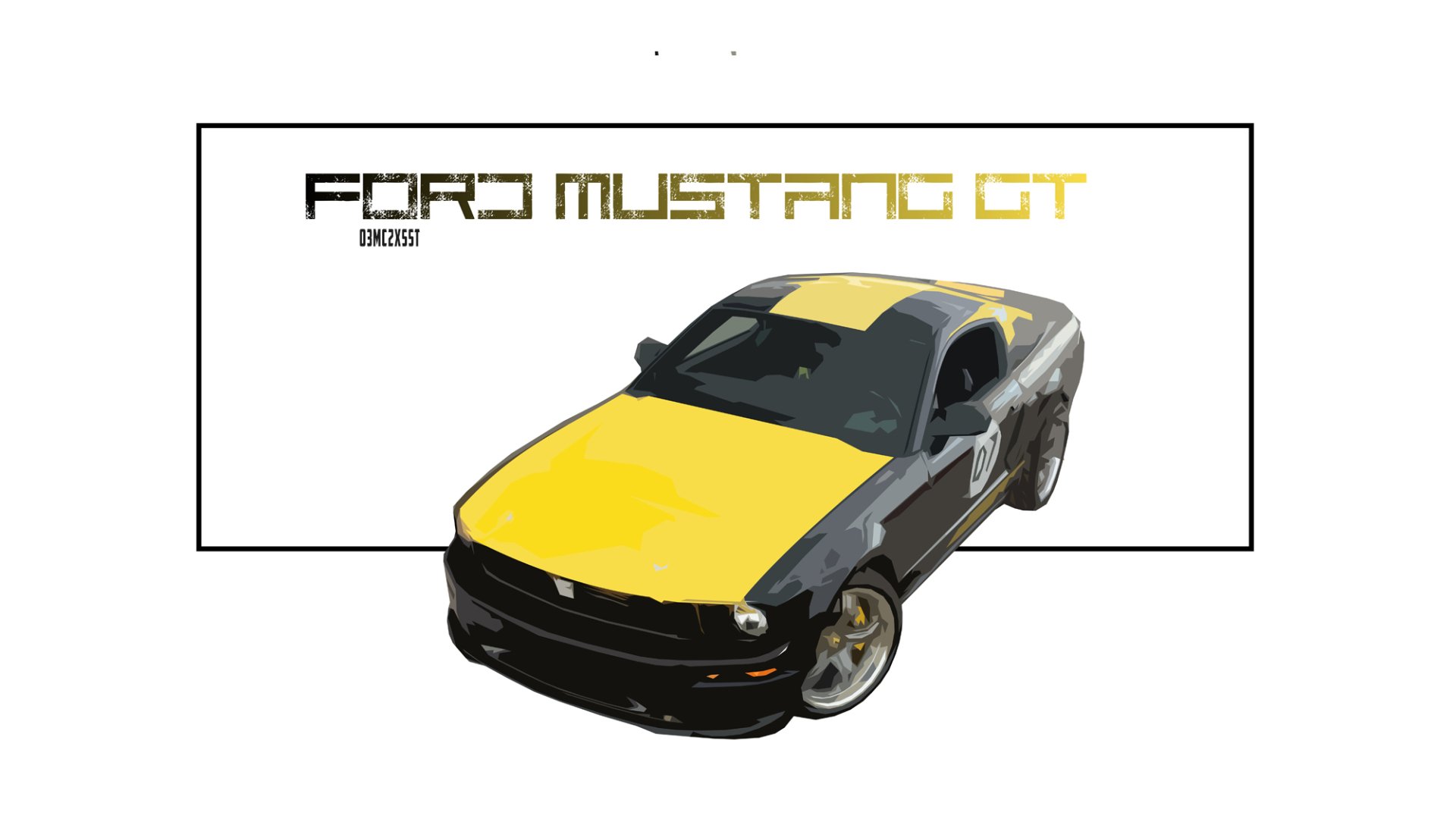 Ford Mustang GT Muscle Car HD Wallpaper – Iconic Power and Performance ...