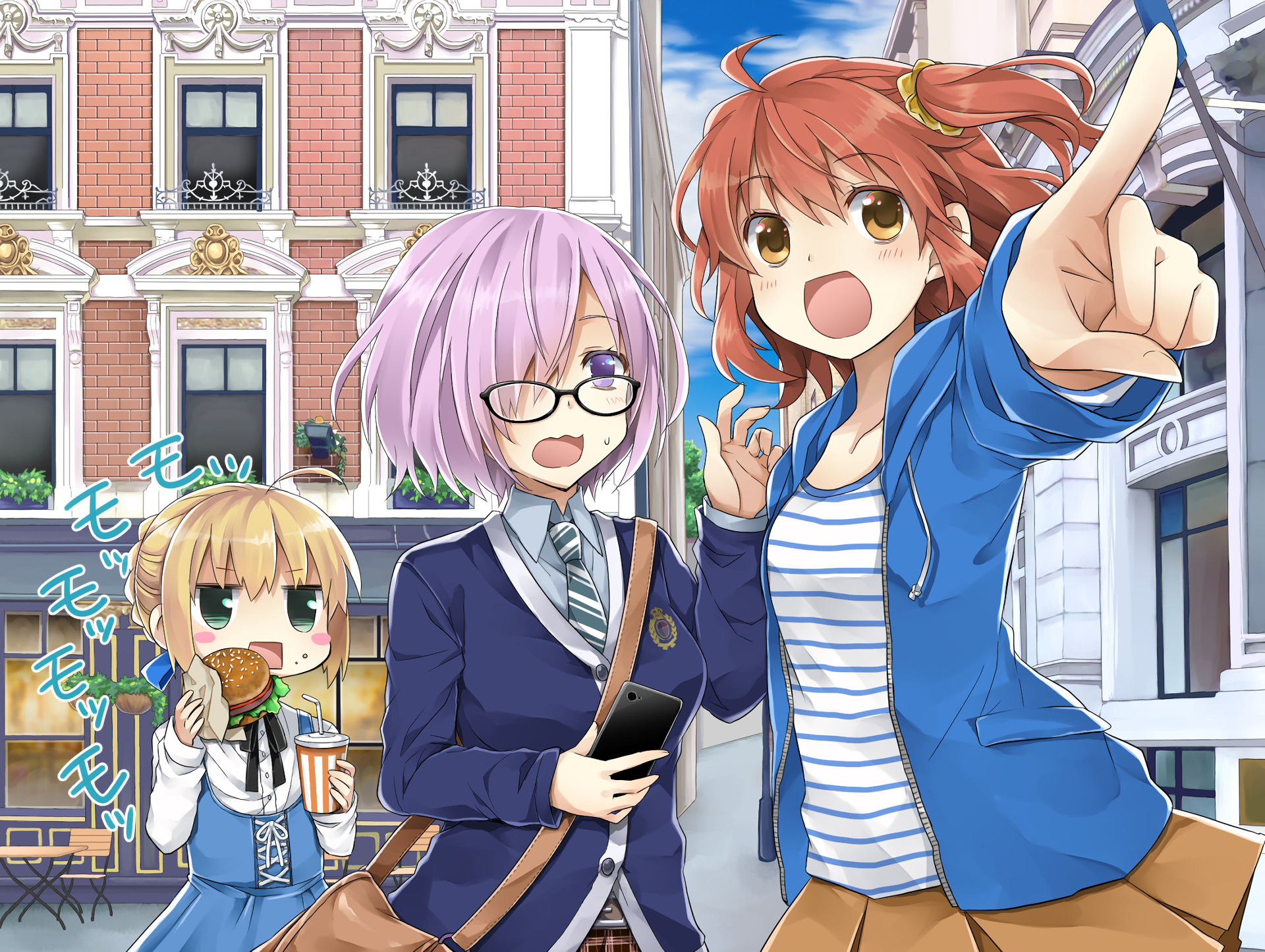 Fate/Grand Order HD Wallpaper: Fujimaru Ritsuka & Mashu Kyrielight Unite!