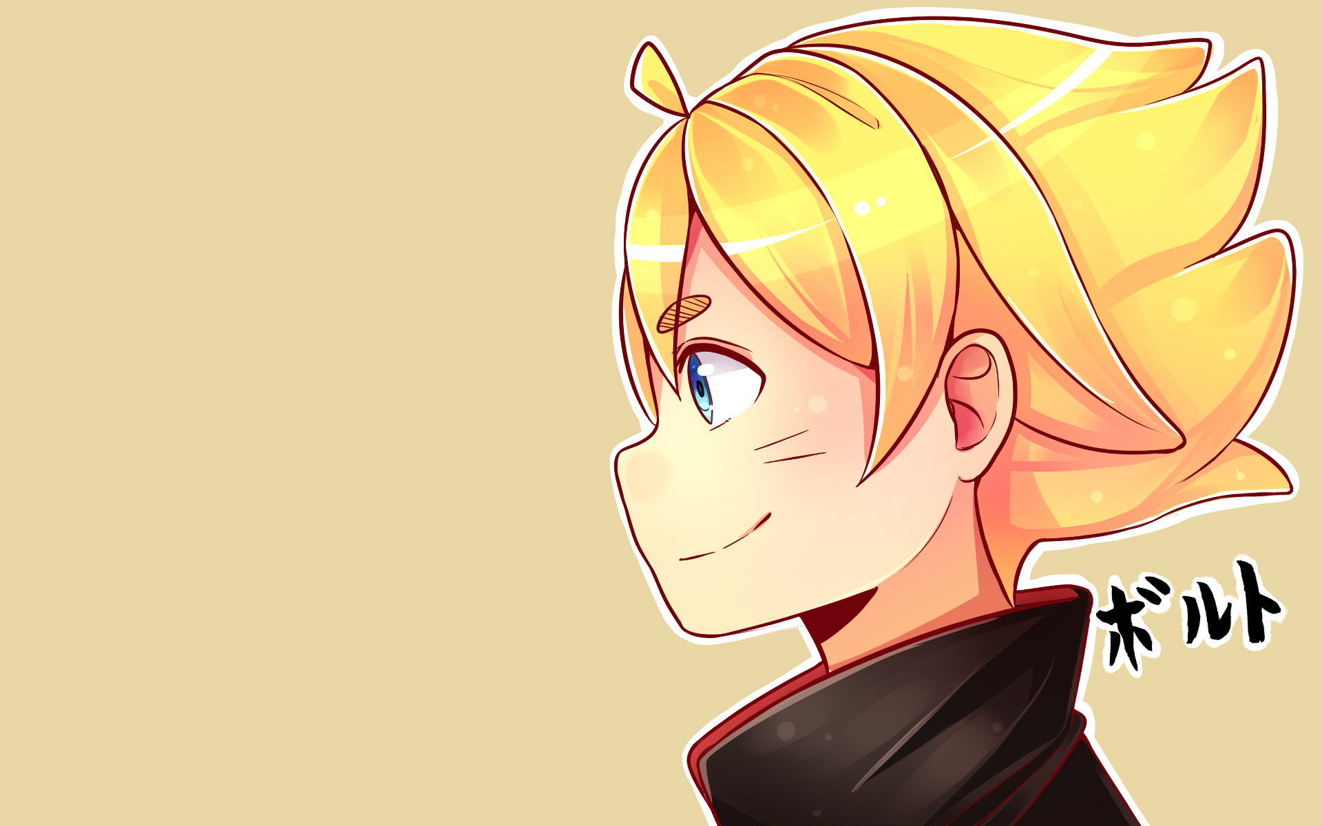 Boruto Uzumaki Anime HD Wallpaper – Vibrant Ninja Portrait