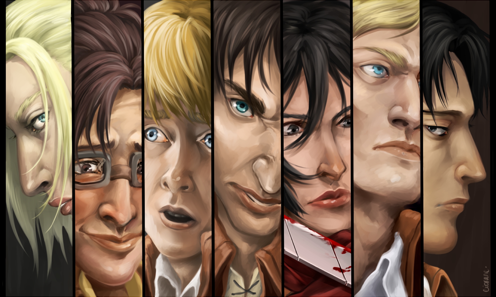 Download Anime Attack On Titan HD Wallpaper