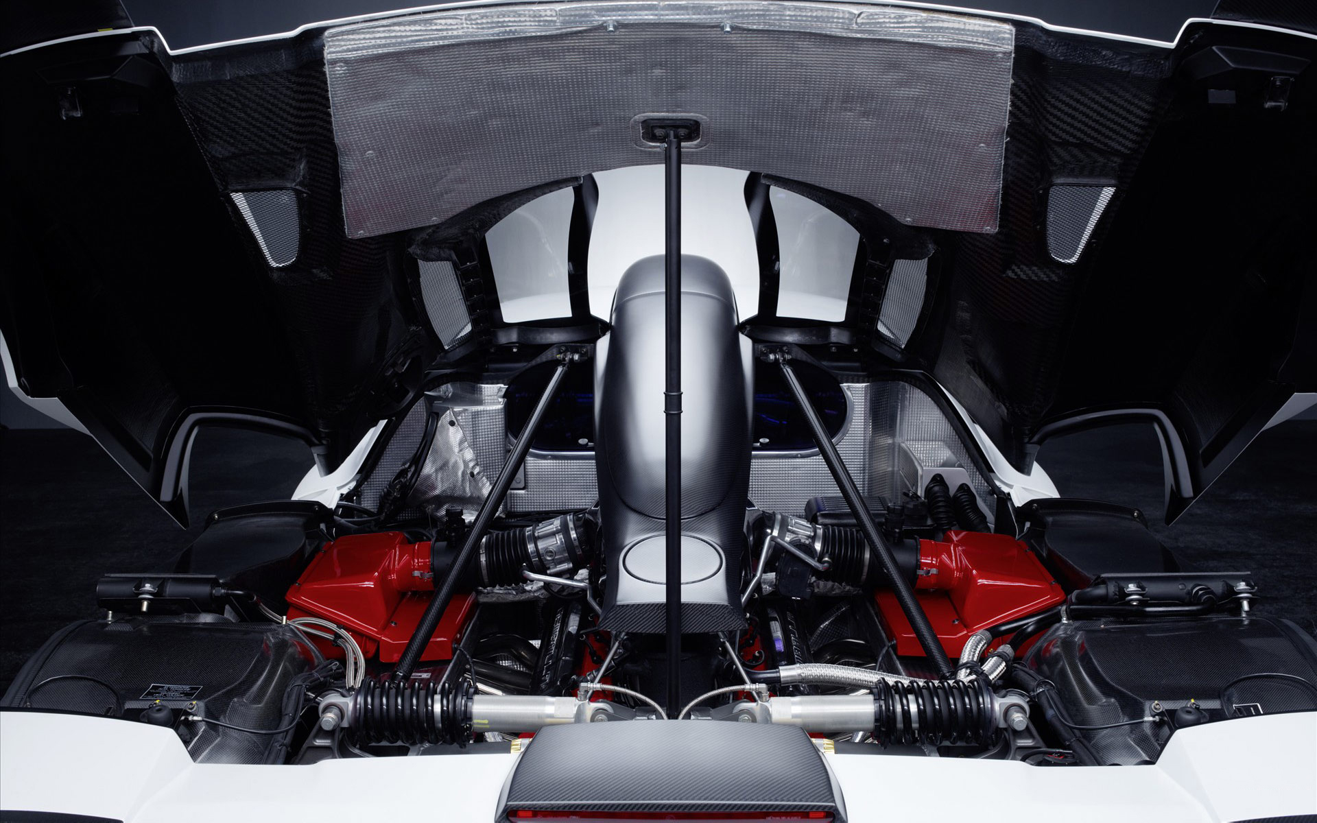 Stunning HD Ferrari Engine View – Ultimate Car Wallpaper