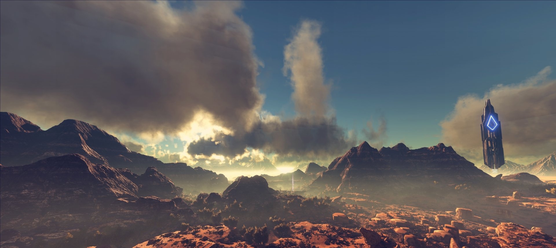 Ark: Survival Evolved — 2K Quad HD Skylands Wallpaper