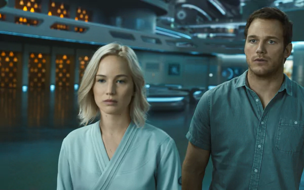 Download Chris Pratt Jennifer Lawrence Passengers (Movie) Movie ...