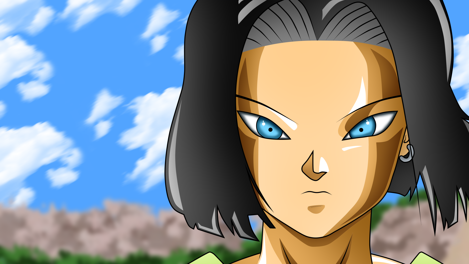 4K Ultra HD Android 17 Wallpaper | Dragon Ball Super Anime Showcase by ...