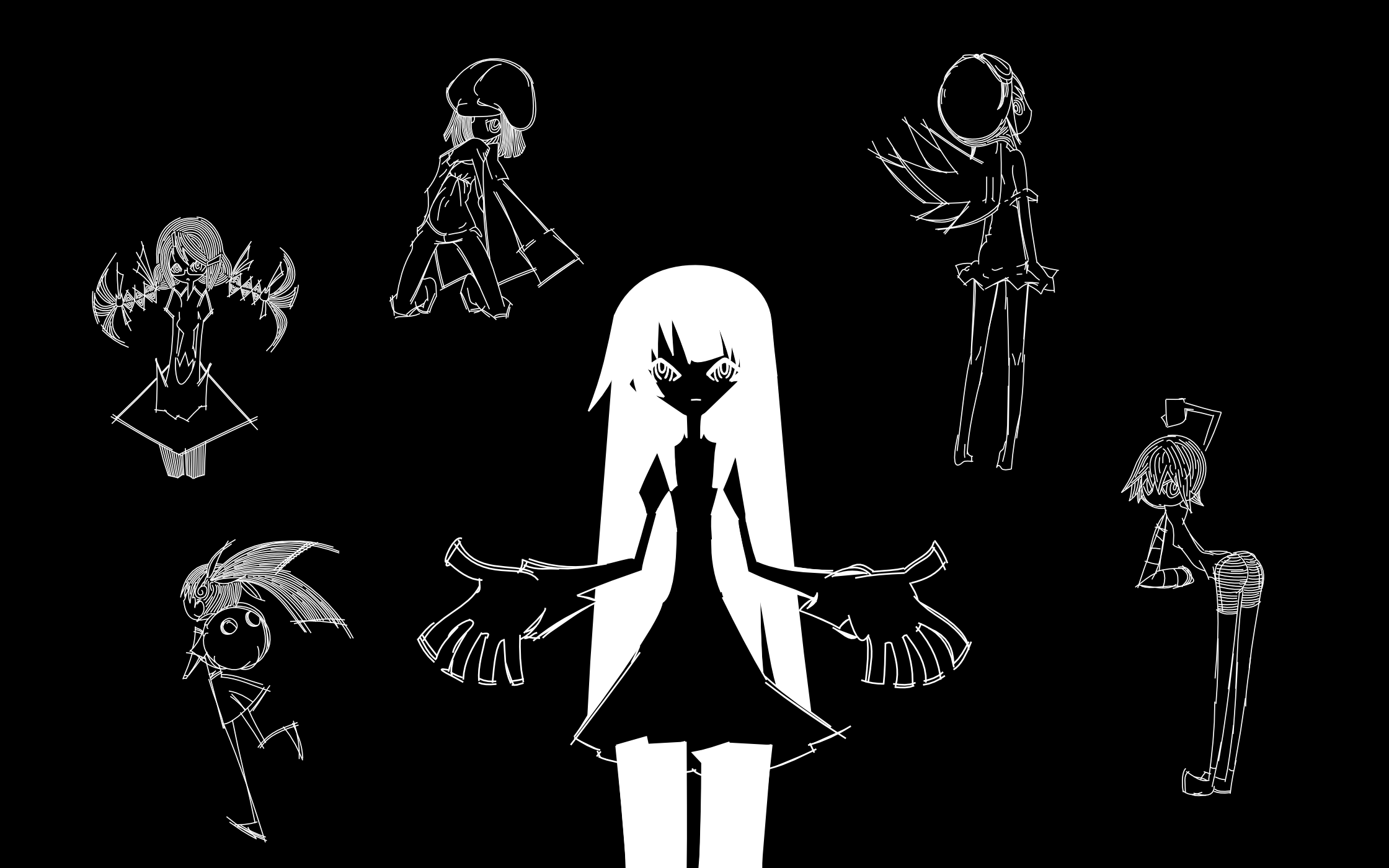 Download Hitagi Senjōgahara Anime Monogatari (Series) HD Wallpaper by ...