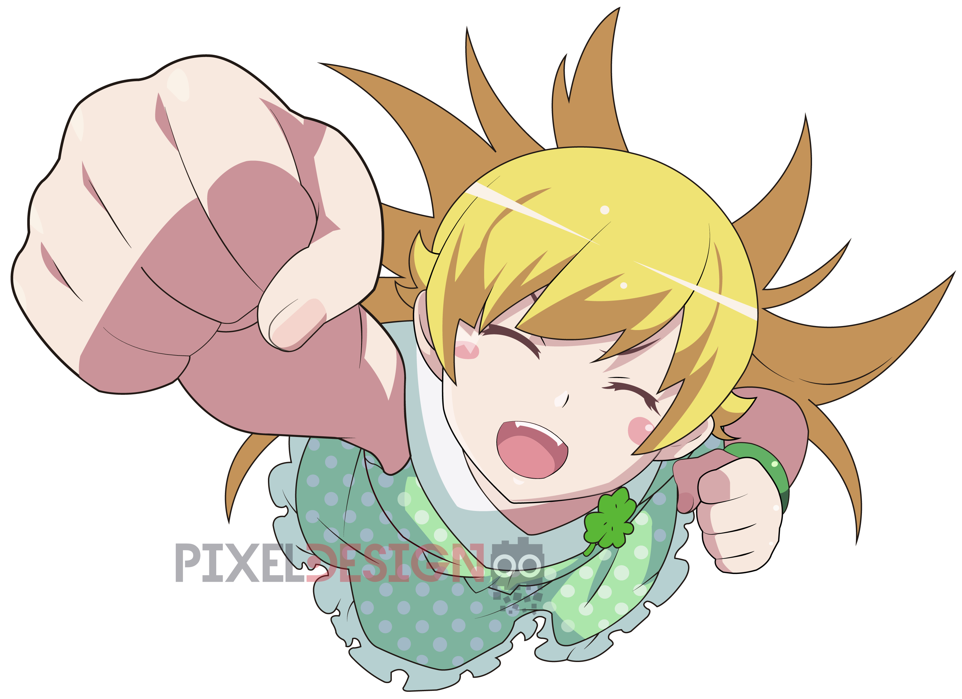 Download Shinobu Oshino Anime Monogatari (Series) HD Wallpaper