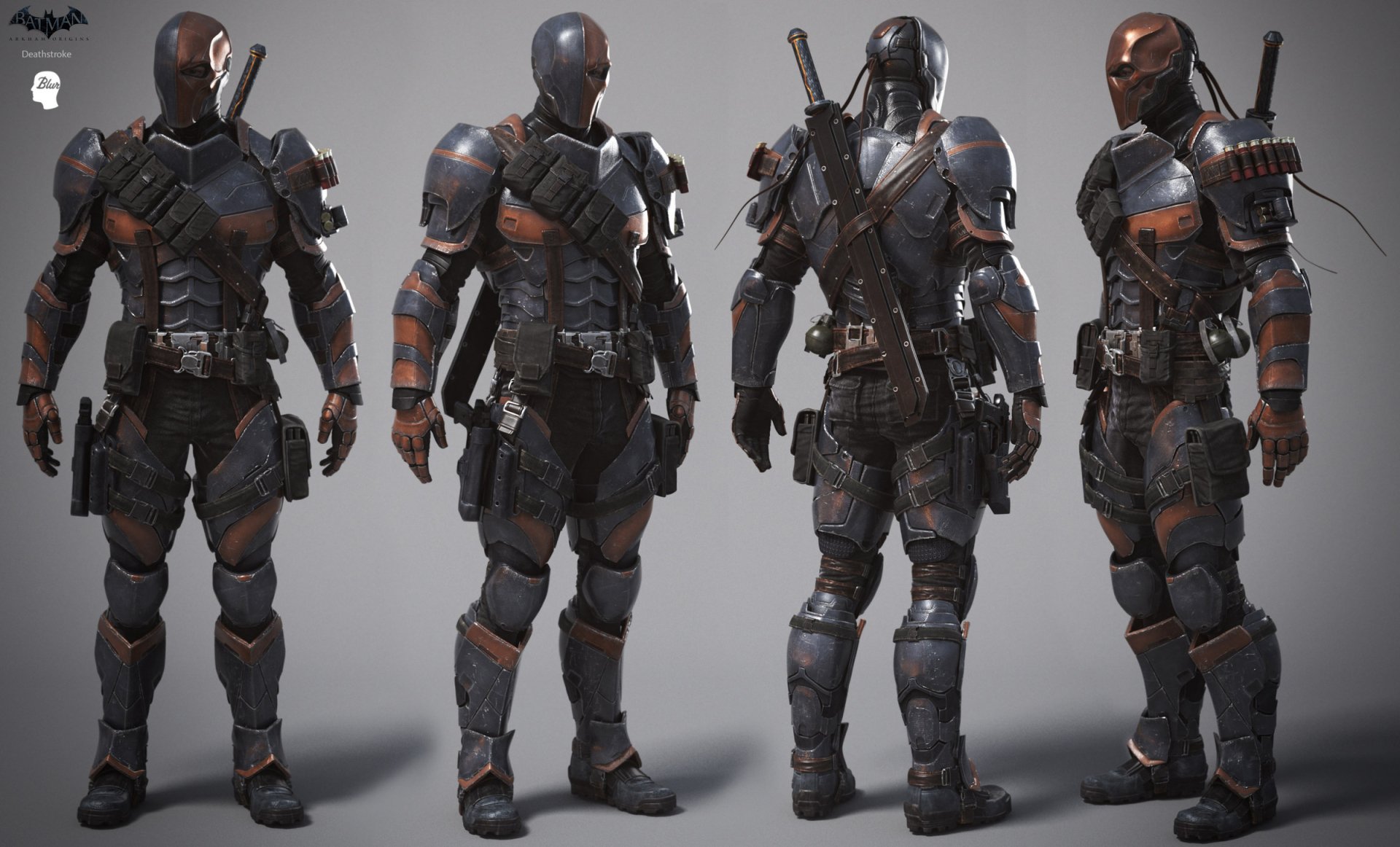 Deathstroke HD Wallpaper – Batman: Arkham Origins Ultimate Video Game Art