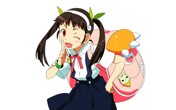 Download Mayoi Hachikuji Cute Snail Bakemonogatari Anime Monogatari ...
