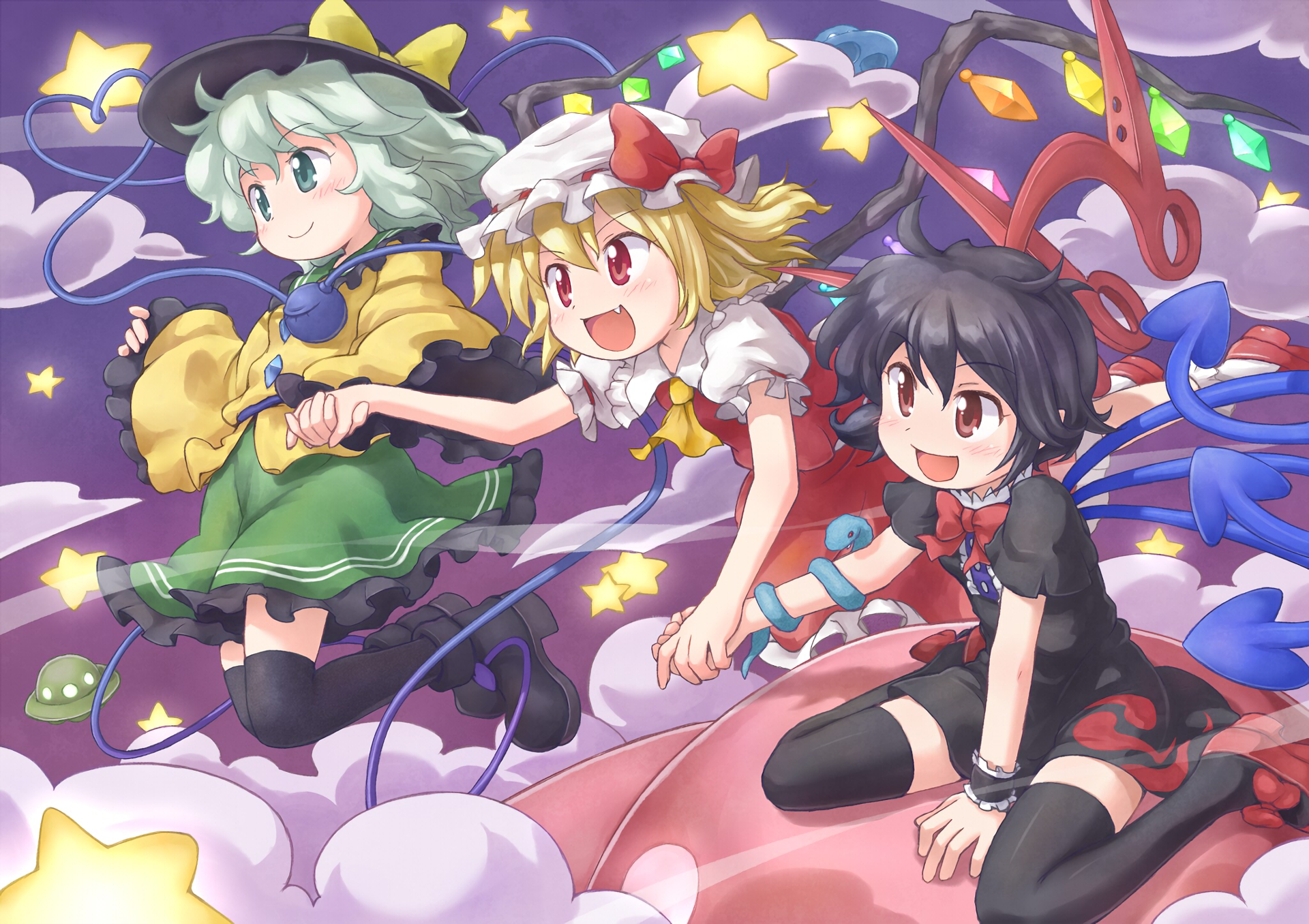Anime Touhou HD Wallpaper