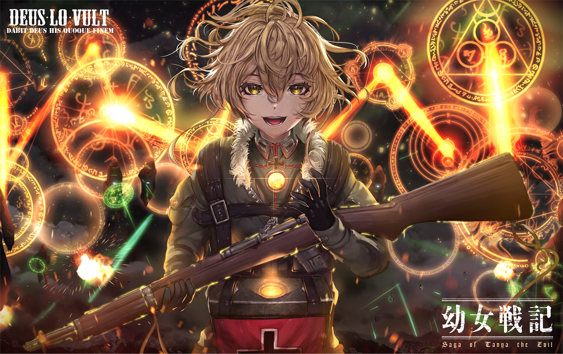 Tanya Degurechaff - Youjo Senki HD Wallpaper