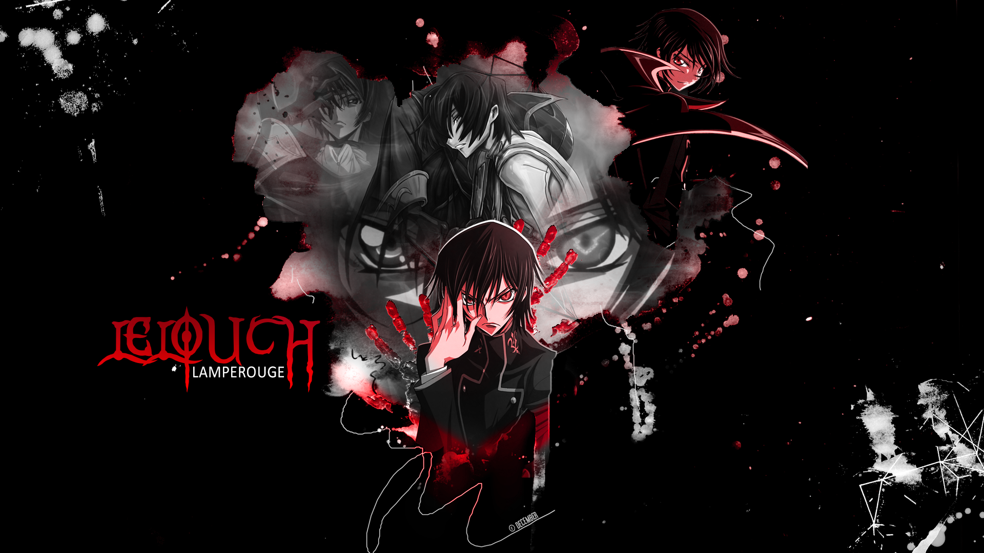 Code Geass HD Anime Wallpaper: Lelouch’s Dark Rebellion