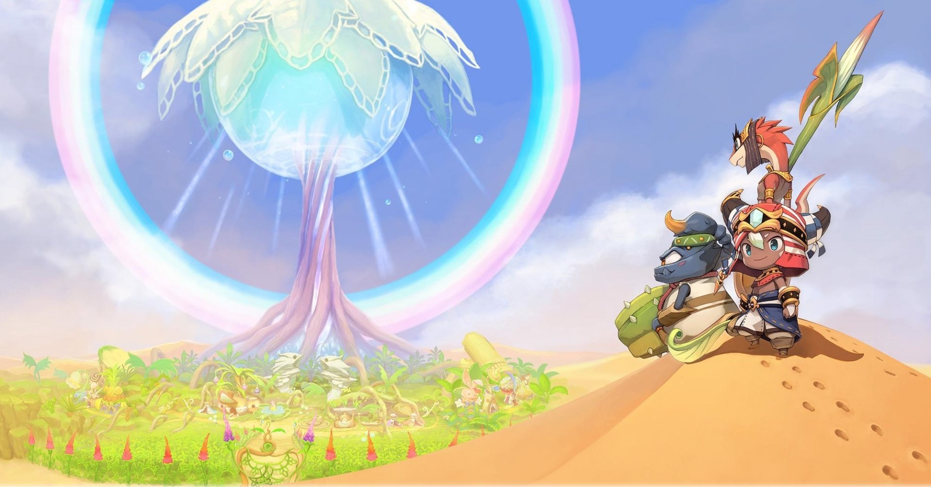 Ever Oasis Game Art HD Wallpaper