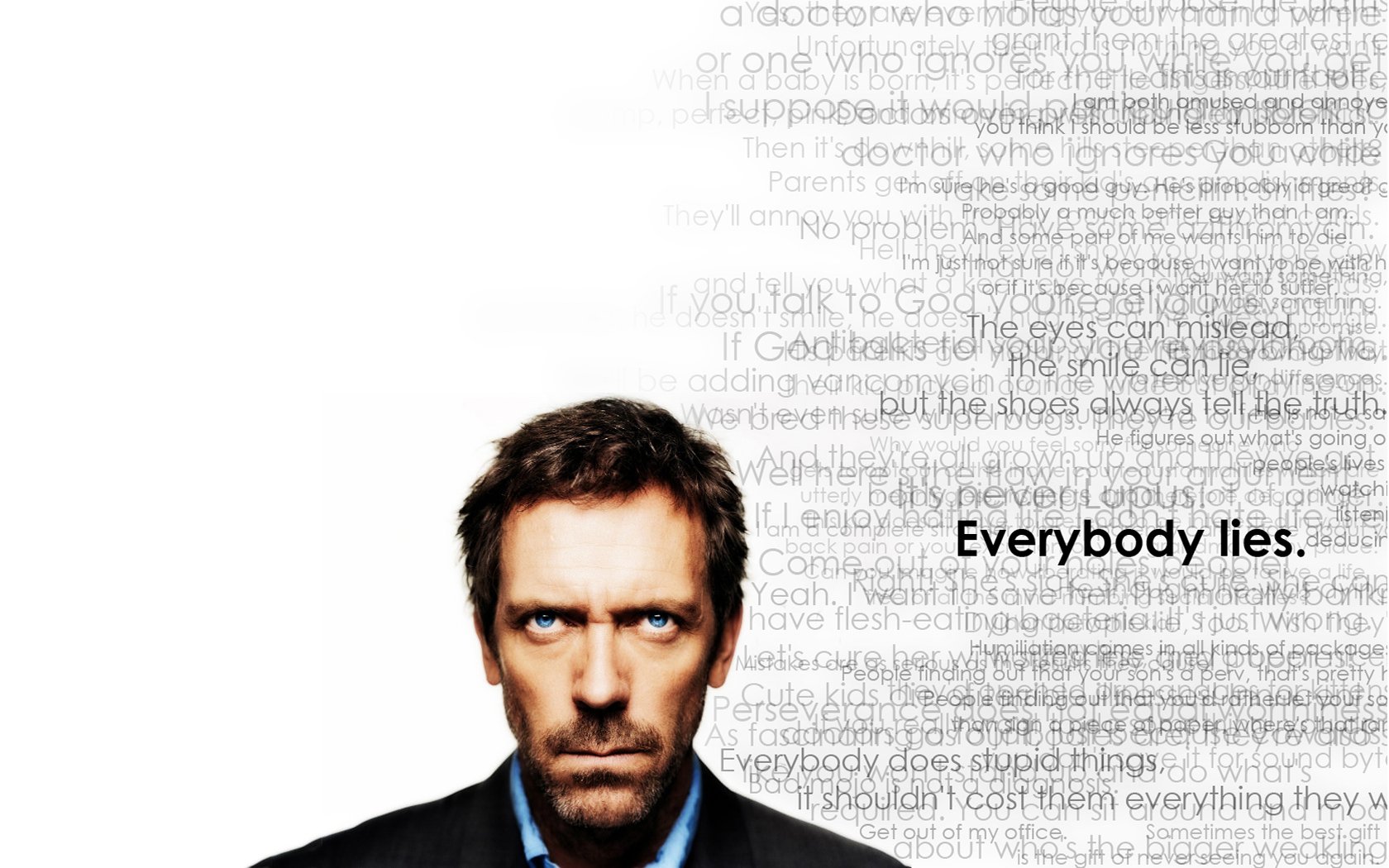 Download Gregory House Hugh Laurie TV Show House Wallpaper | 1680x1050 ...
