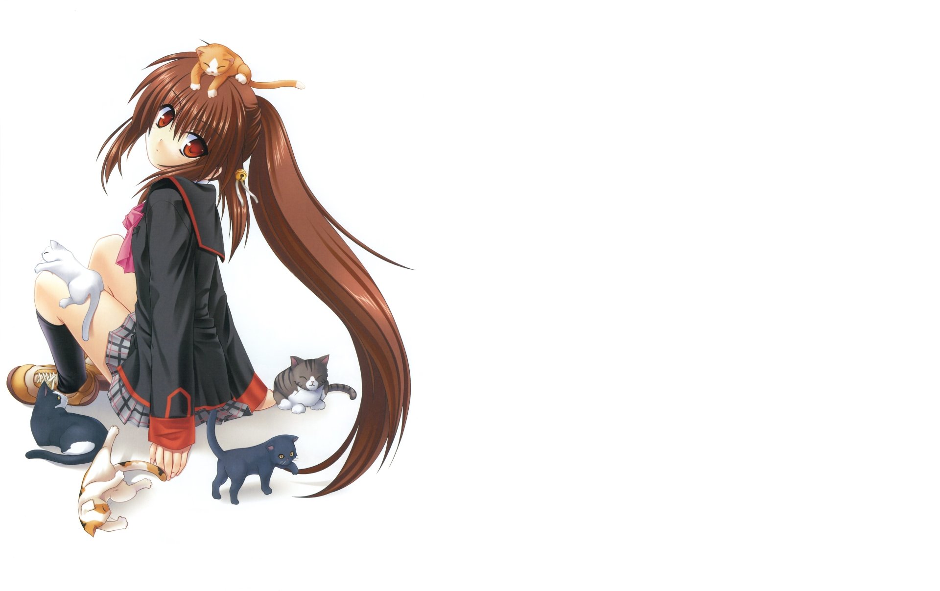 Download Rin Natsume Anime Little Busters! 4k Ultra HD Wallpaper