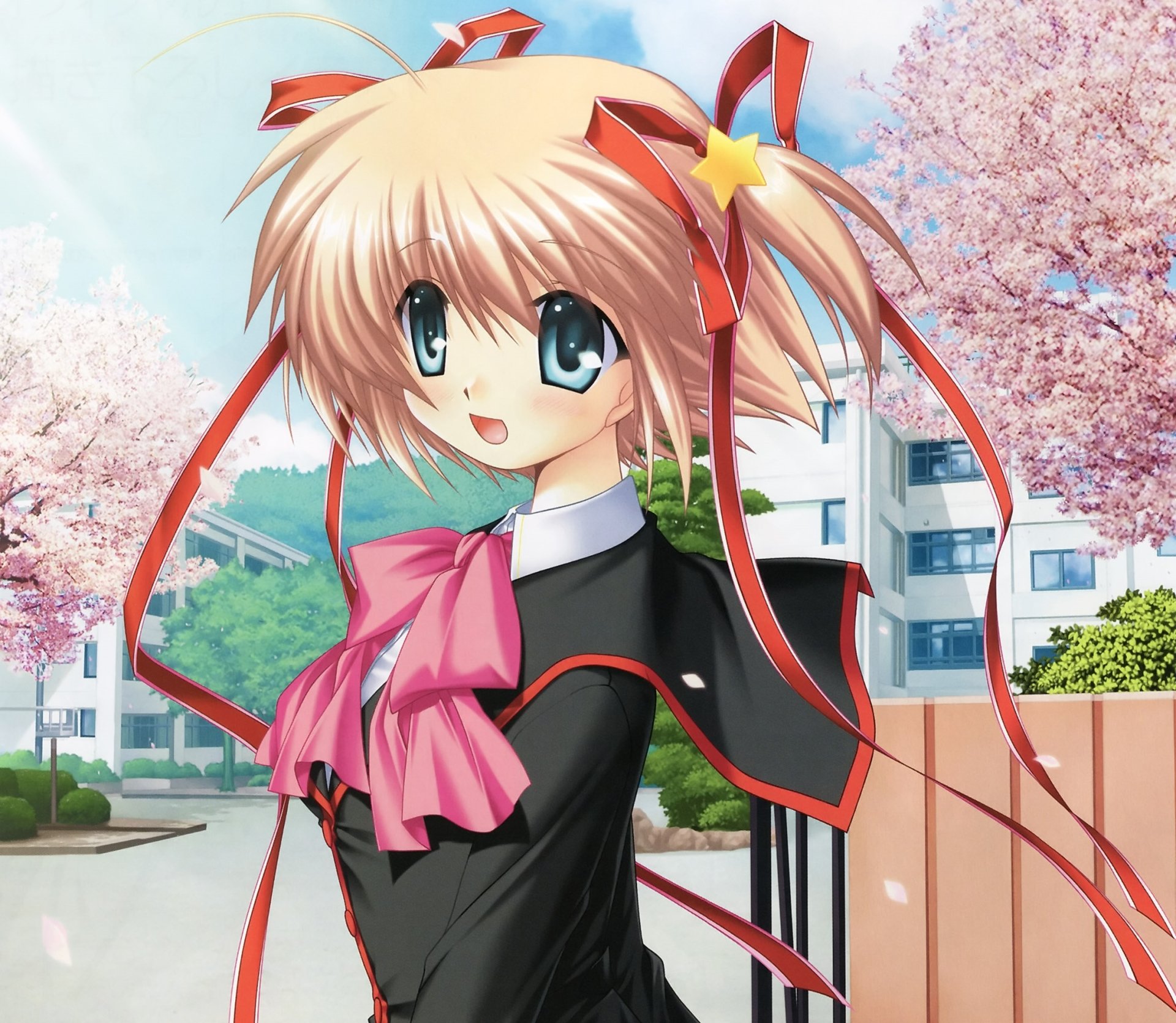 Download Komari Kamikita Anime Little Busters! HD Wallpaper by Itaru Hinoue