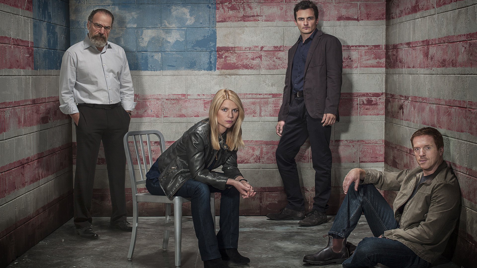 Download Claire Danes Mandy Patinkin Damian Lewis TV Show Homeland HD ...