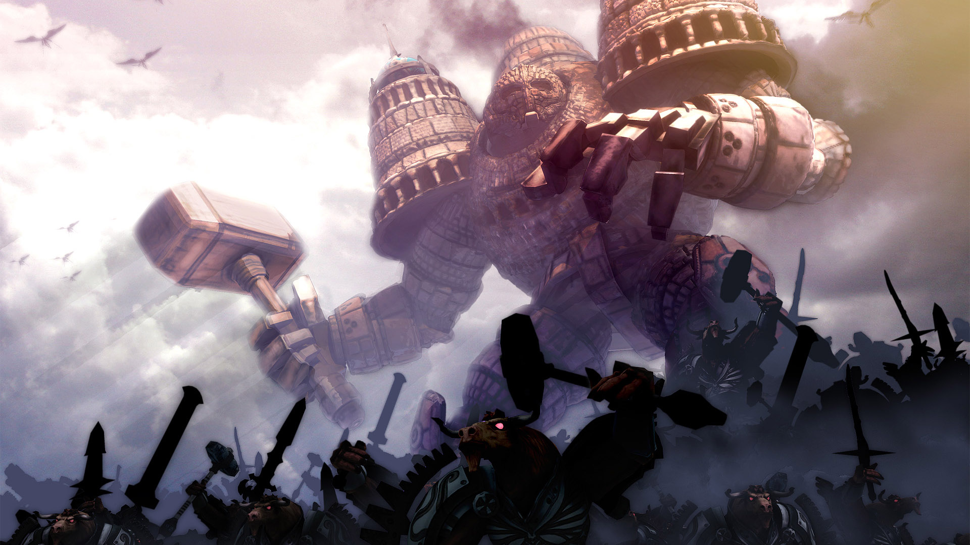 Fantasy Giant HD Wallpaper