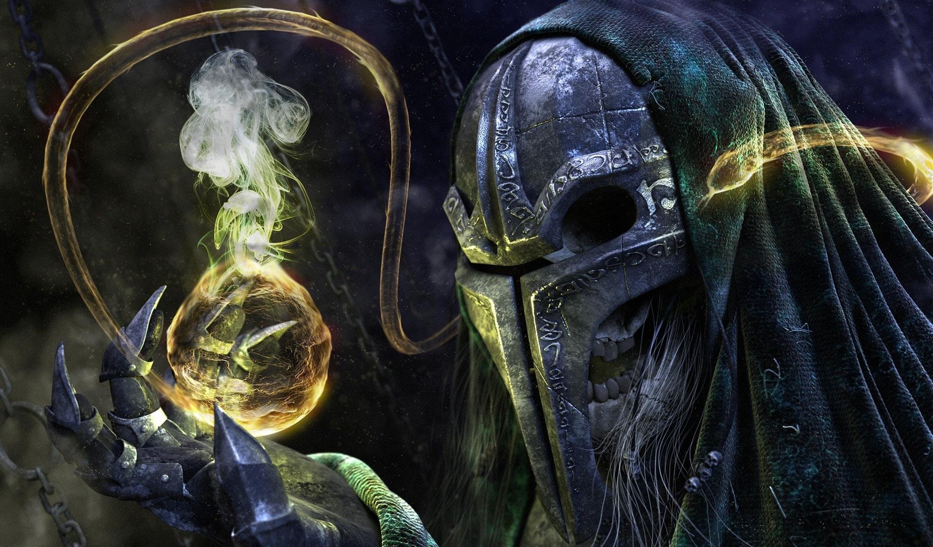 Enigmatic Demon Fantasy HD Wallpaper