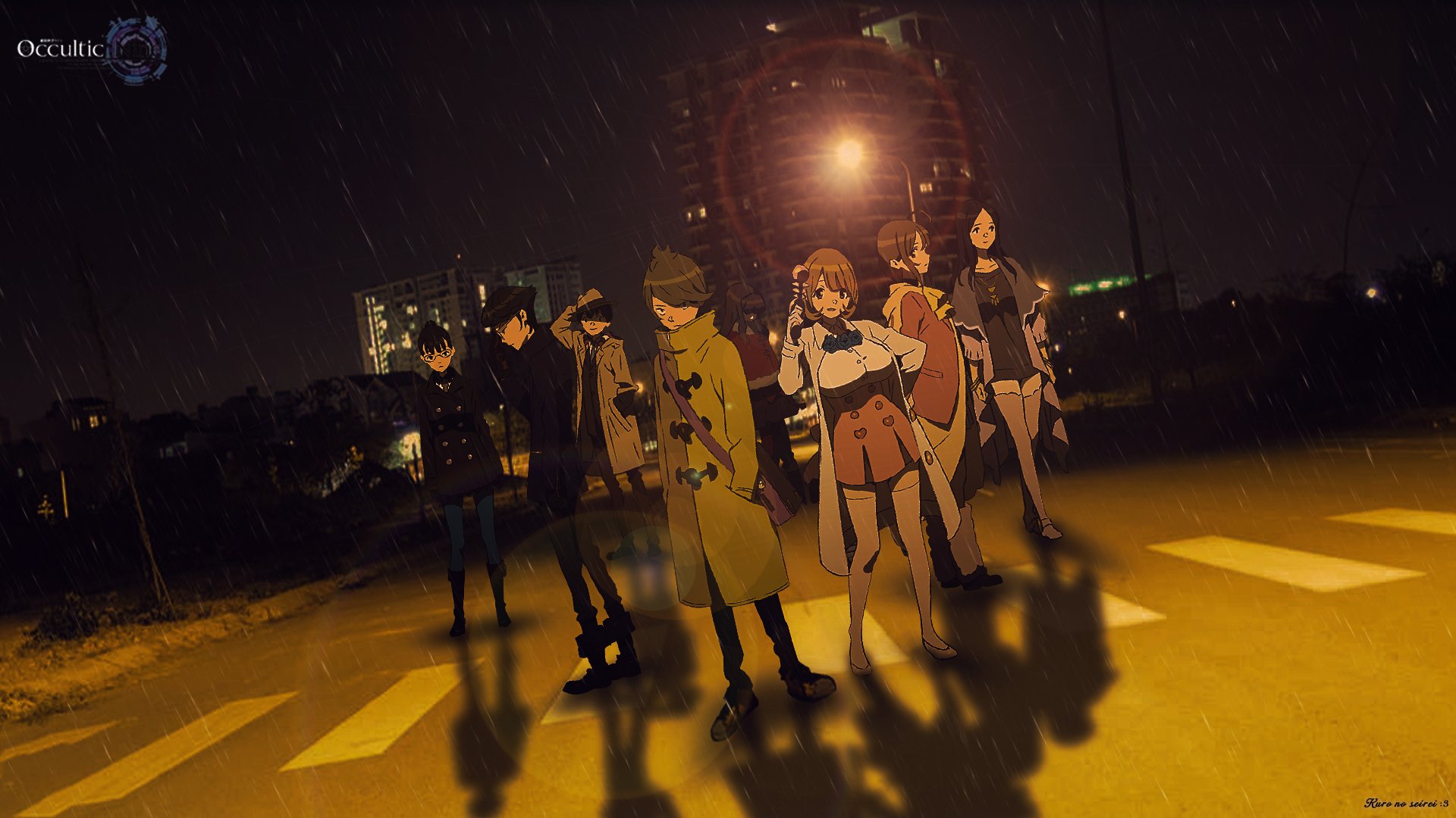 Download Anime Occultic;Nine HD Wallpaper by caongochai