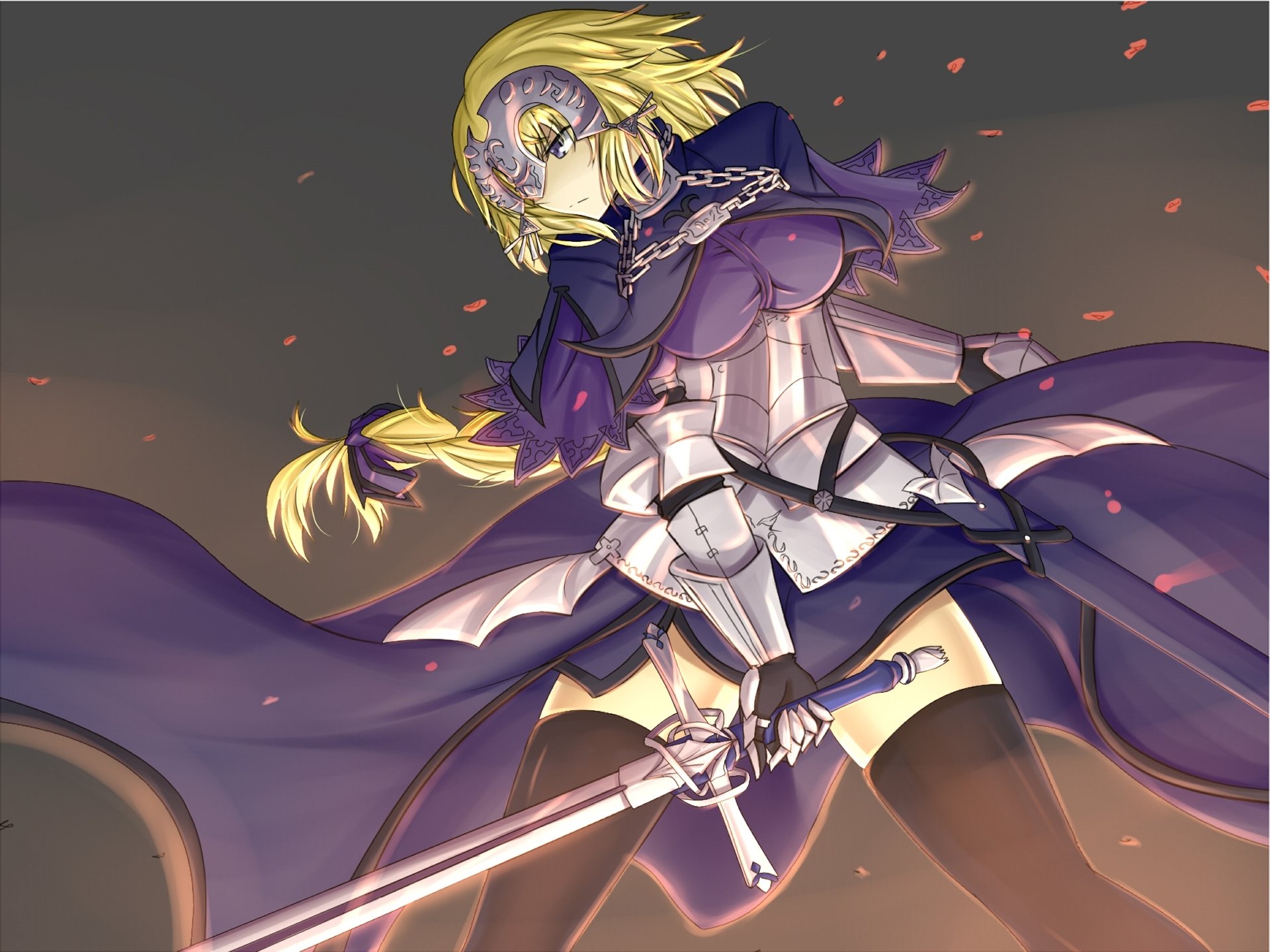 Ruler of Fate: Stunning HD Anime Wallpaper from Fate/Apocrypha
