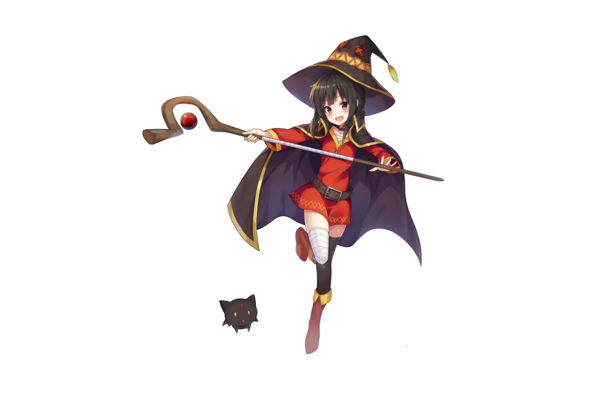 Megumin HD Wallpaper – KonoSuba’s Explosive Mage Magic in Stunning ...