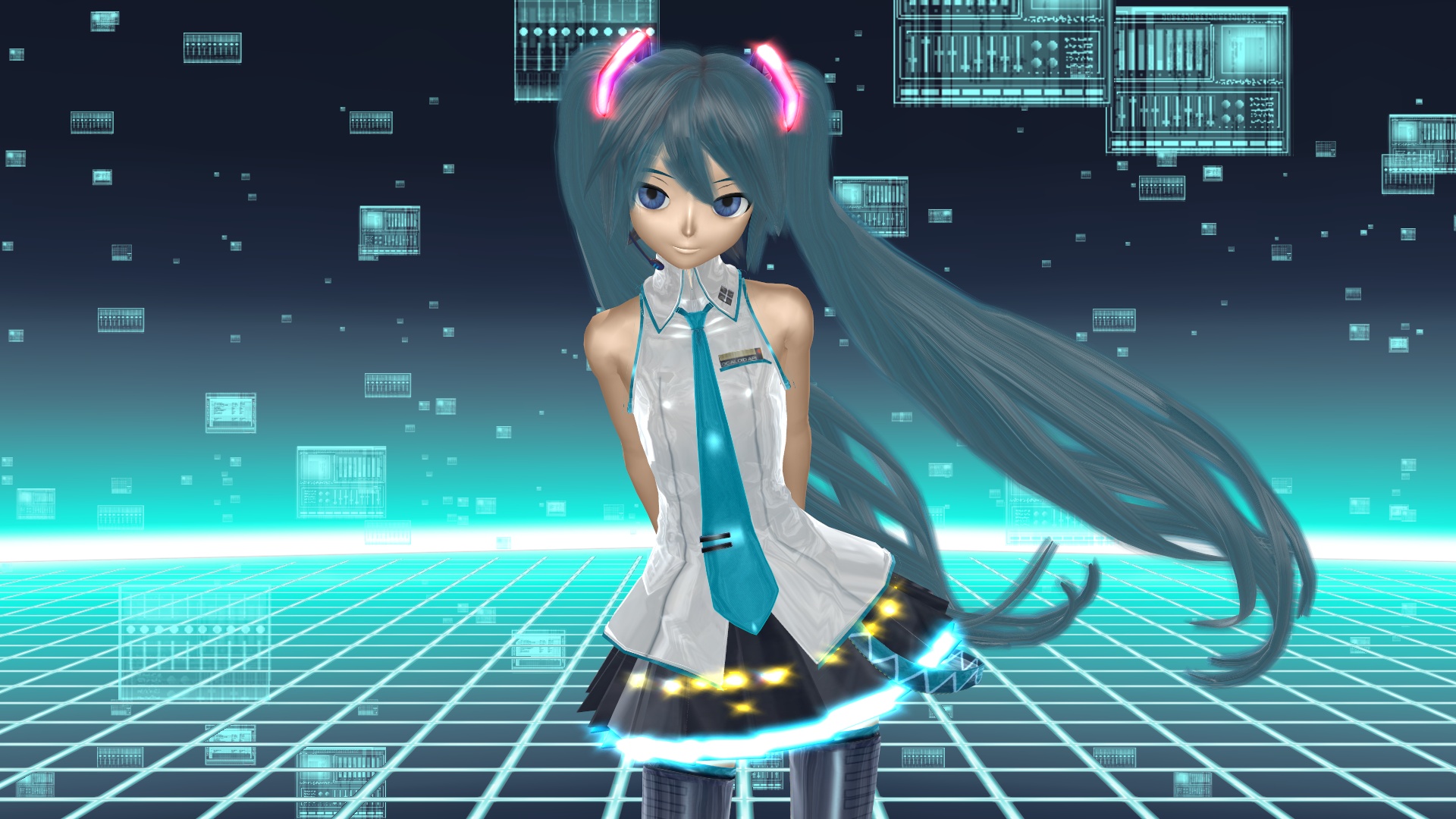 Hatsune Miku - PDA FT V3 (RL-16) Pos IV. by RL-16 Project