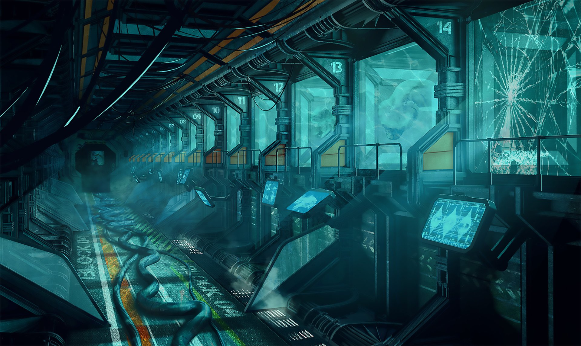 Download Sci Fi Alien HD Wallpaper by Morgan Prost