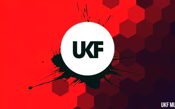 Download Green UKF Music Music Logo HD Wallpaper by gabrielwillames