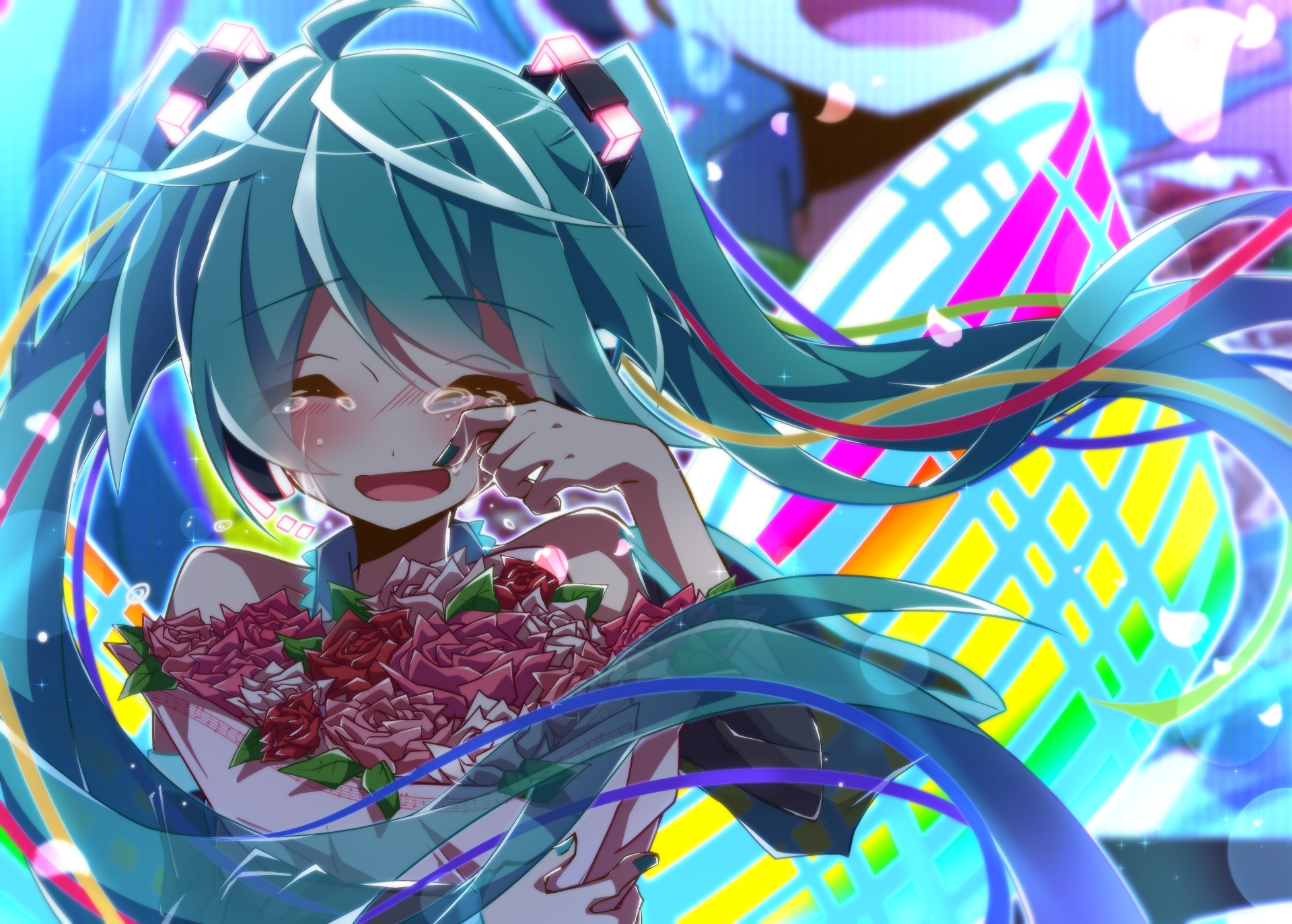 Hatsune Miku Crying Miku Crying Aww Discord Sticker