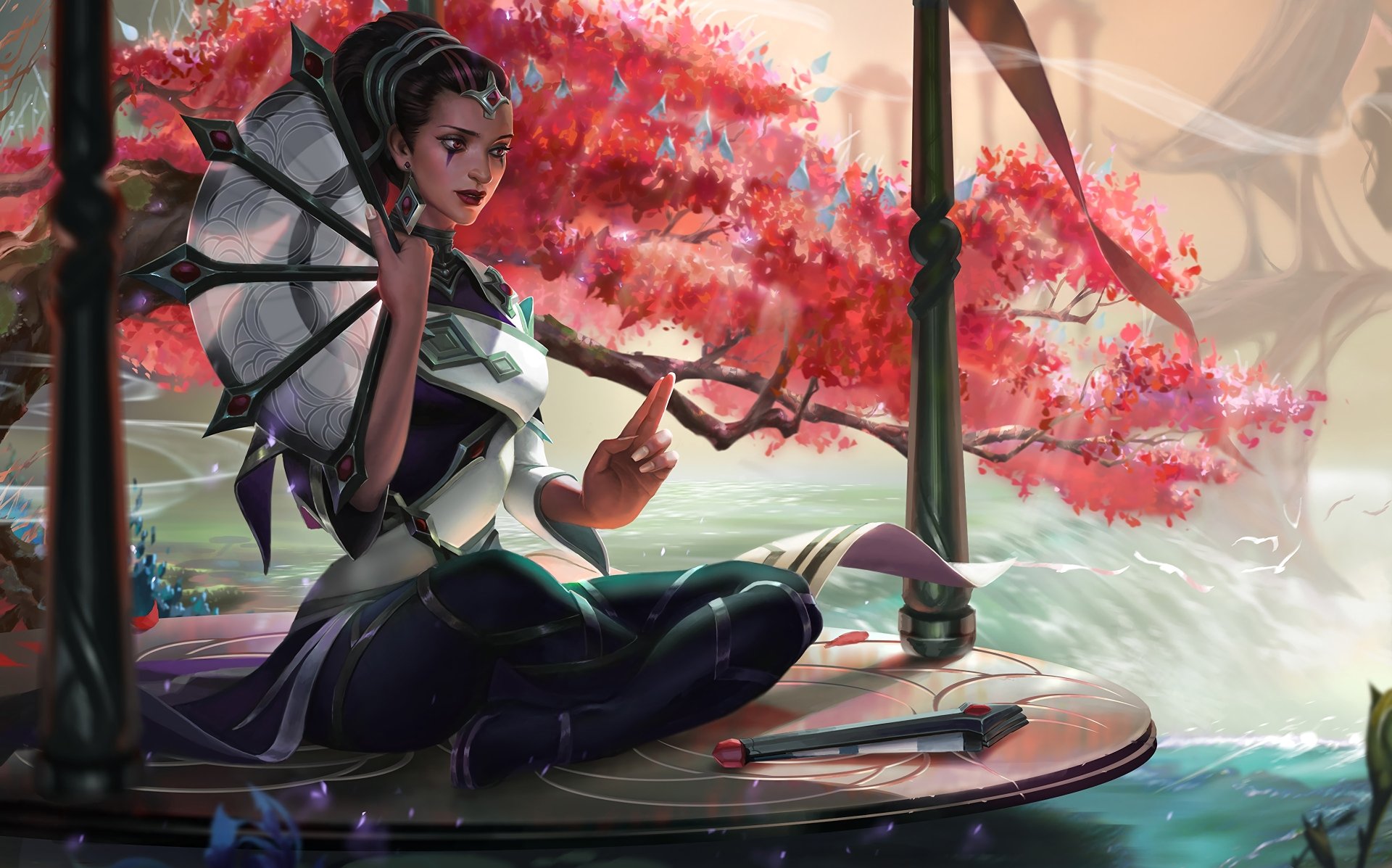 Karma League of Legends Fan Art – Stunning 4K Oriental Fantasy ...
