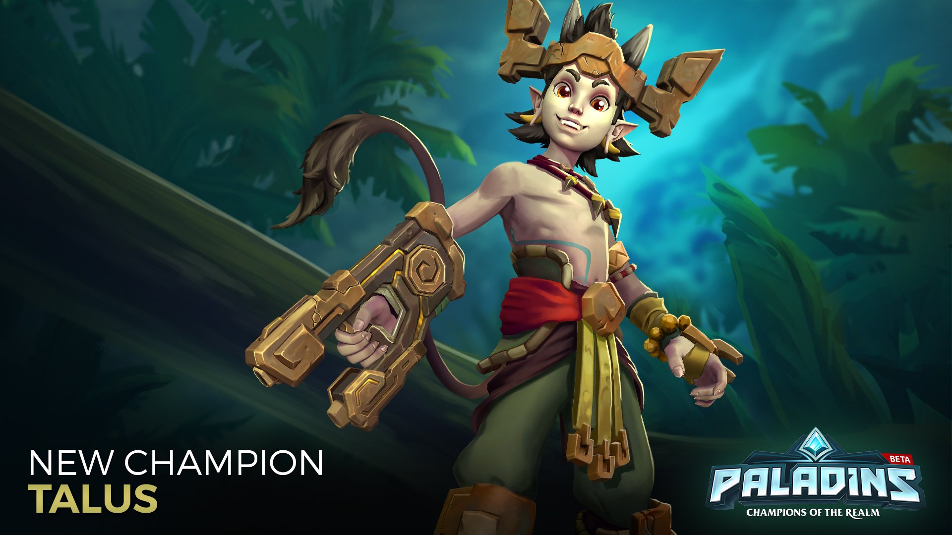 Download Talus (Paladins) Paladins Video Game HD Wallpaper