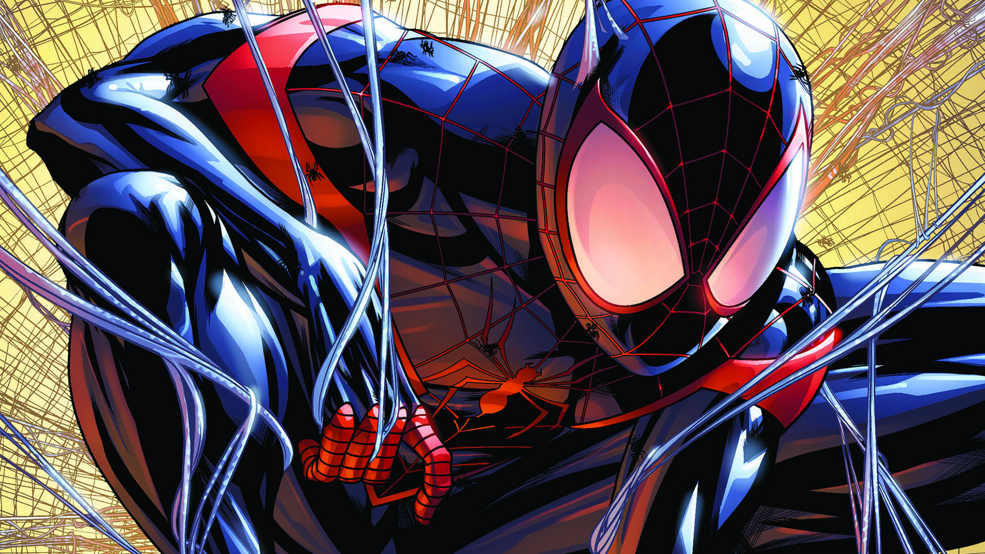Miles Morales Spider Man HD Comic Wallpaper Showcase Miles Morales Spider Man HD Comic Wallpaper Showcase