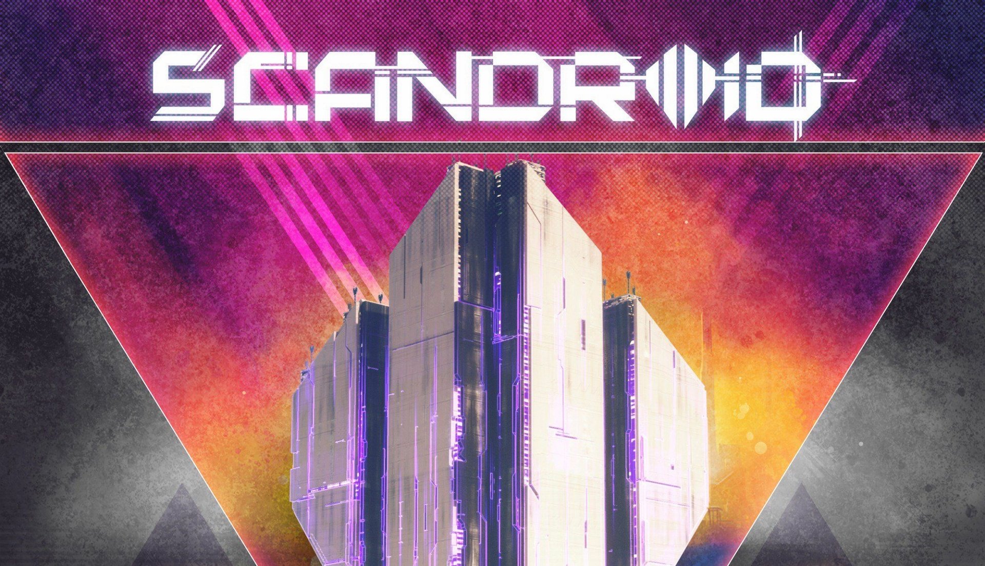 Download Retrowave Music Scandroid HD Wallpaper
