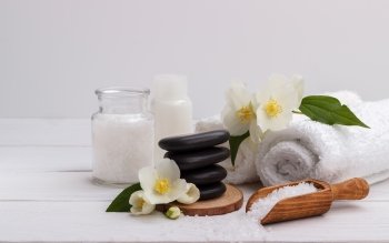 Download Stone Towel Still Life Spa Man Made PFP