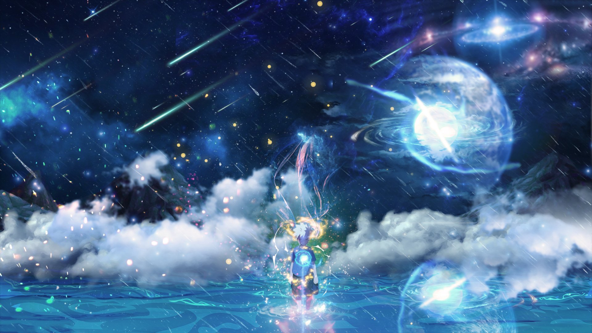 Original Anime Dreamscape HD Wallpaper by zapdosify | 1920x1080 ...