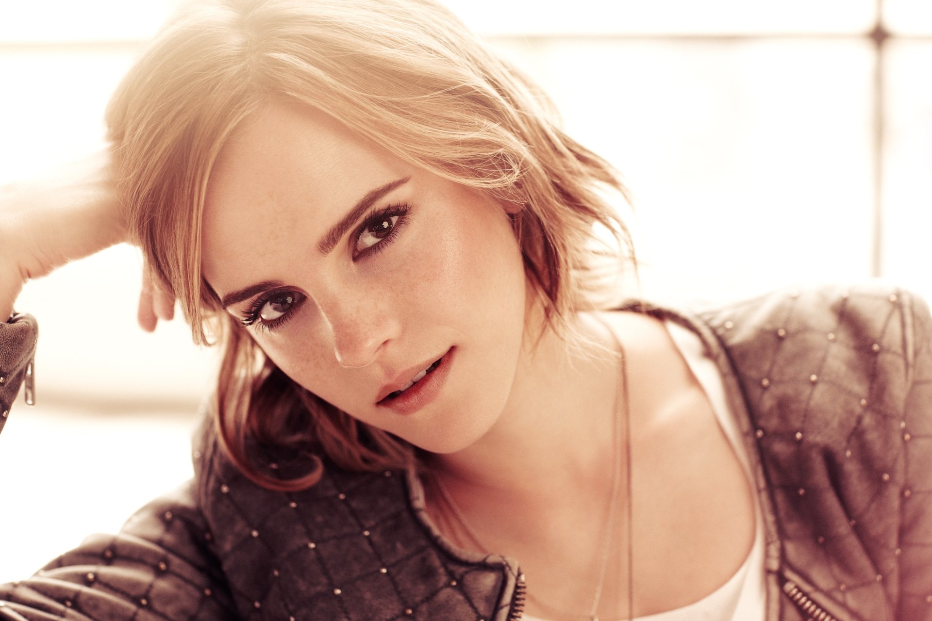 Emma Watson HD Wallpaper – Stunning Brown-Eyed English Actress Portrait ...