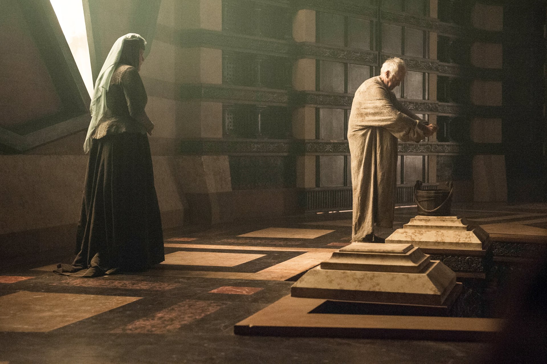 Download Diana Rigg Jonathan Pryce High Sparrow Olenna Tyrell TV Show ...