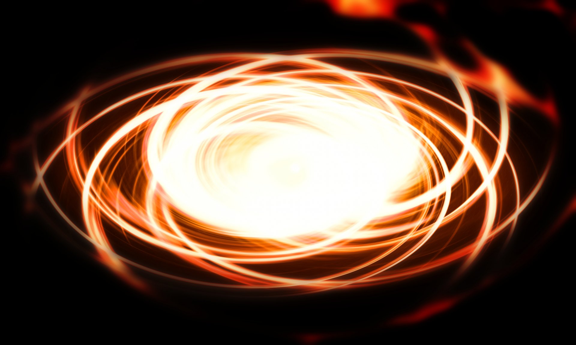 Radiant Spiral: Artistic Light in HD by insainabyss