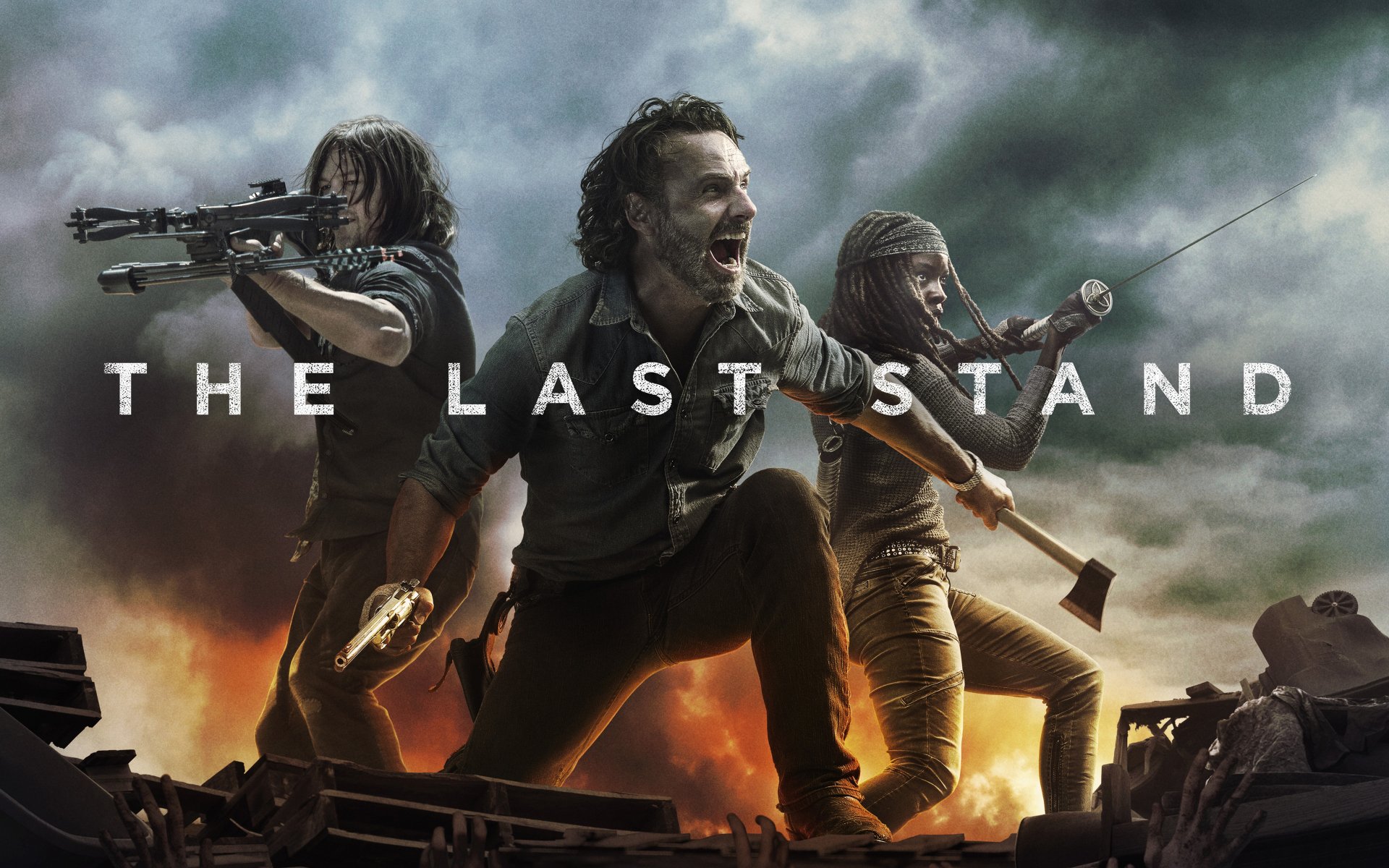 The Walking Dead: The Last Stand - Daryl, Rick & Michonne in 4K Ultra HD