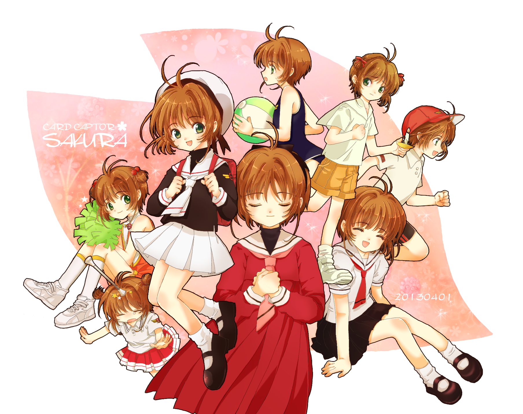 Download Sakura Kinomoto Anime Cardcaptor Sakura Wallpaper by わふこ