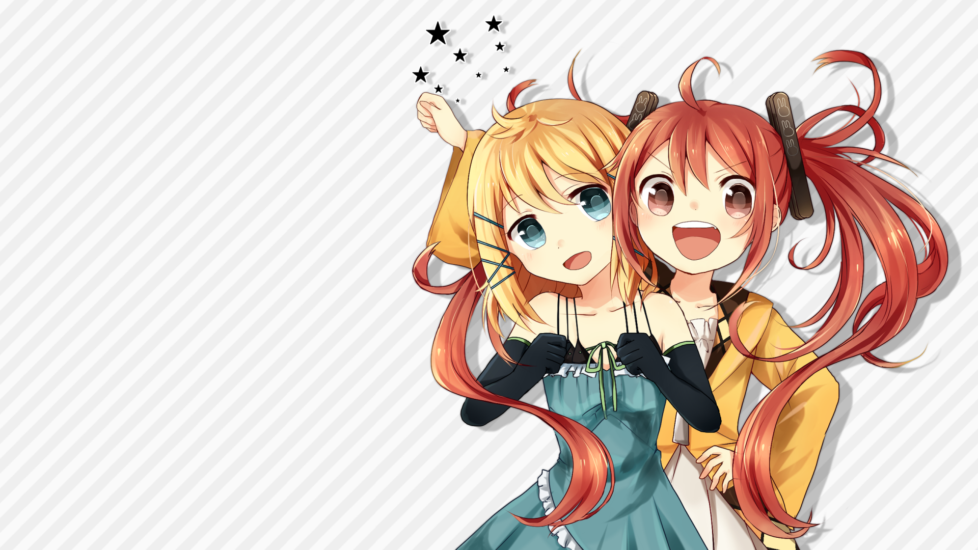 Tina Sprout & Enju Aihara – Vibrant Black Bullet Anime HD Wallpaper