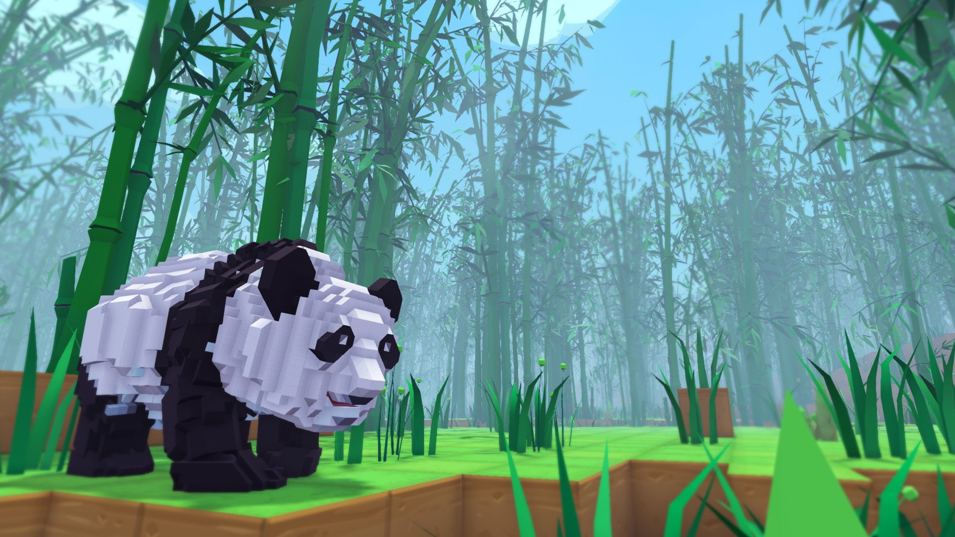 PixARK Panda Adventure - HD Desktop Wallpaper