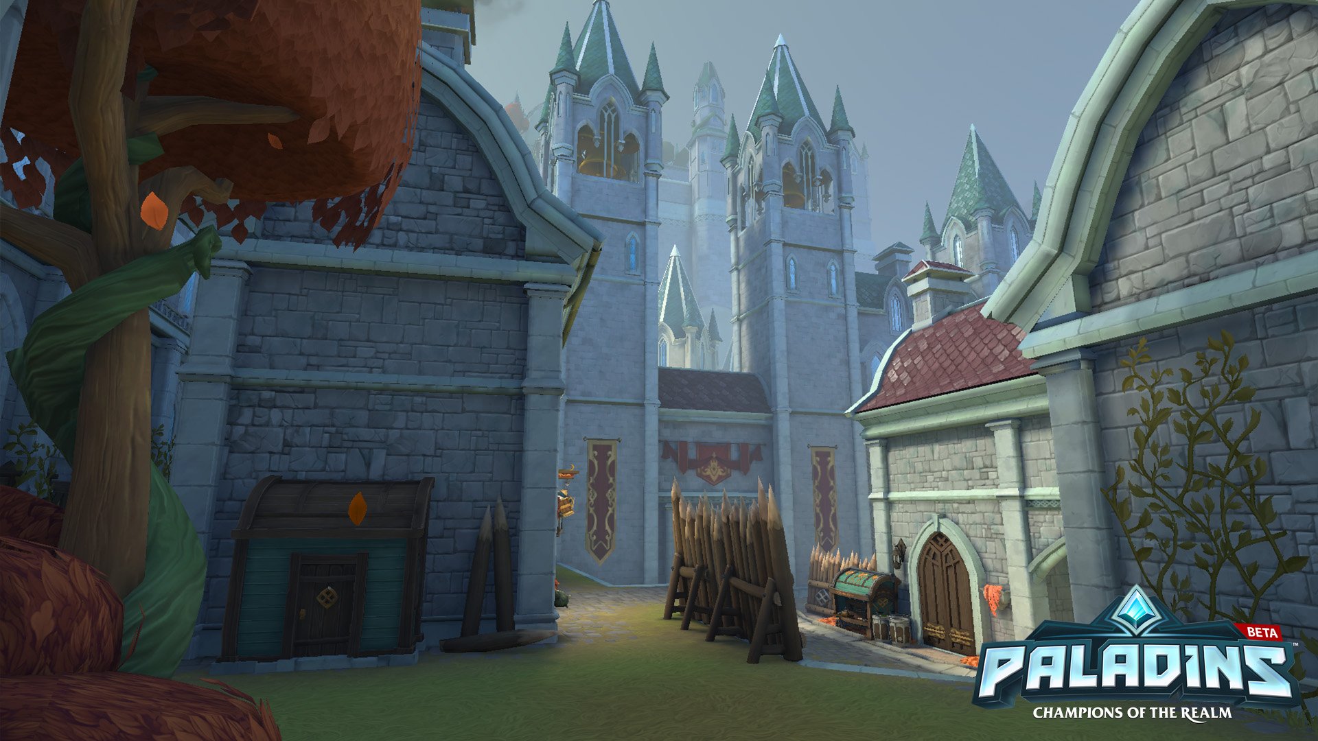 Paladins - Trade District Map