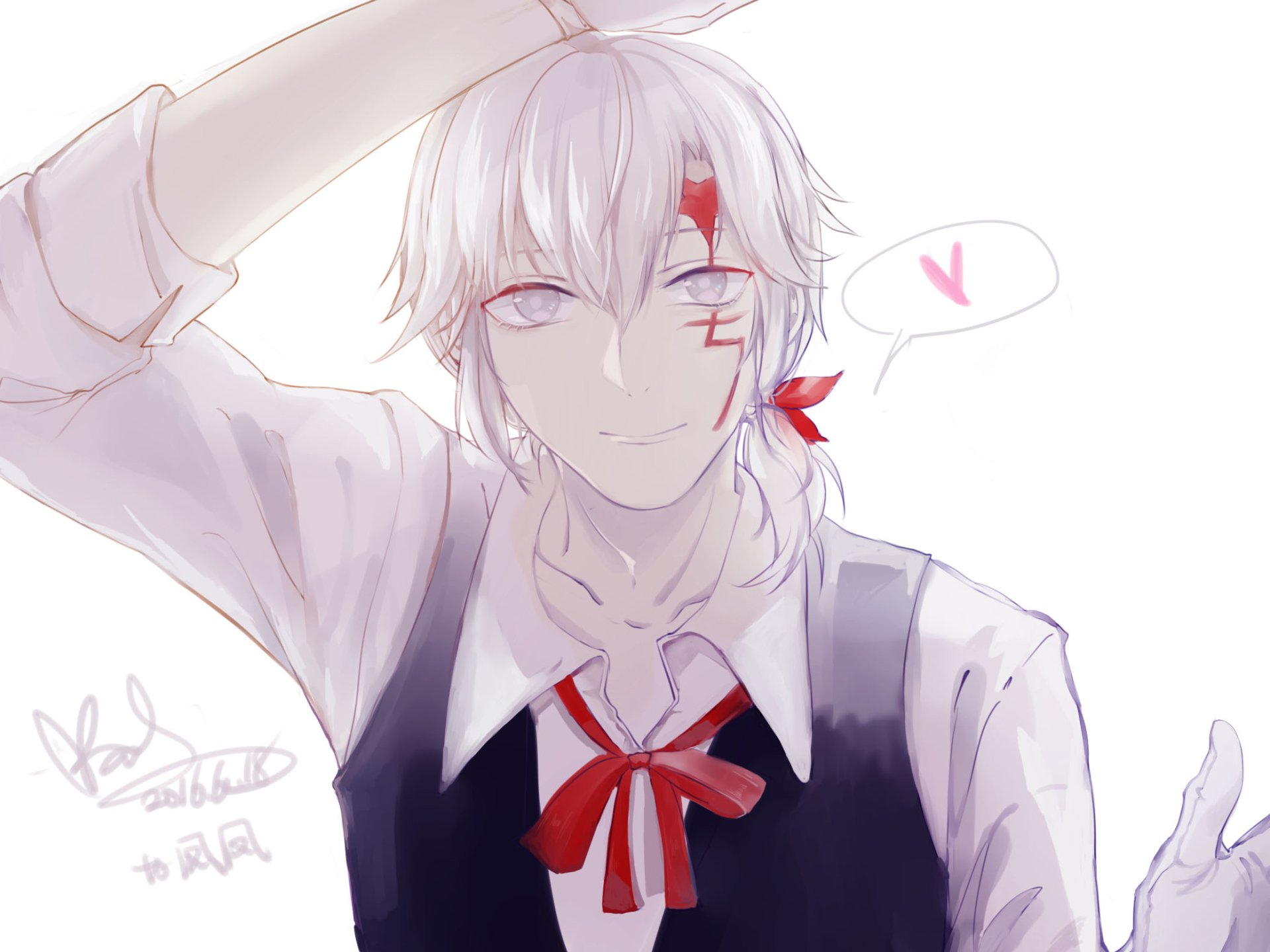 Download Allen Walker Anime D.Gray-man HD Wallpaper by 干物鳗鱼
