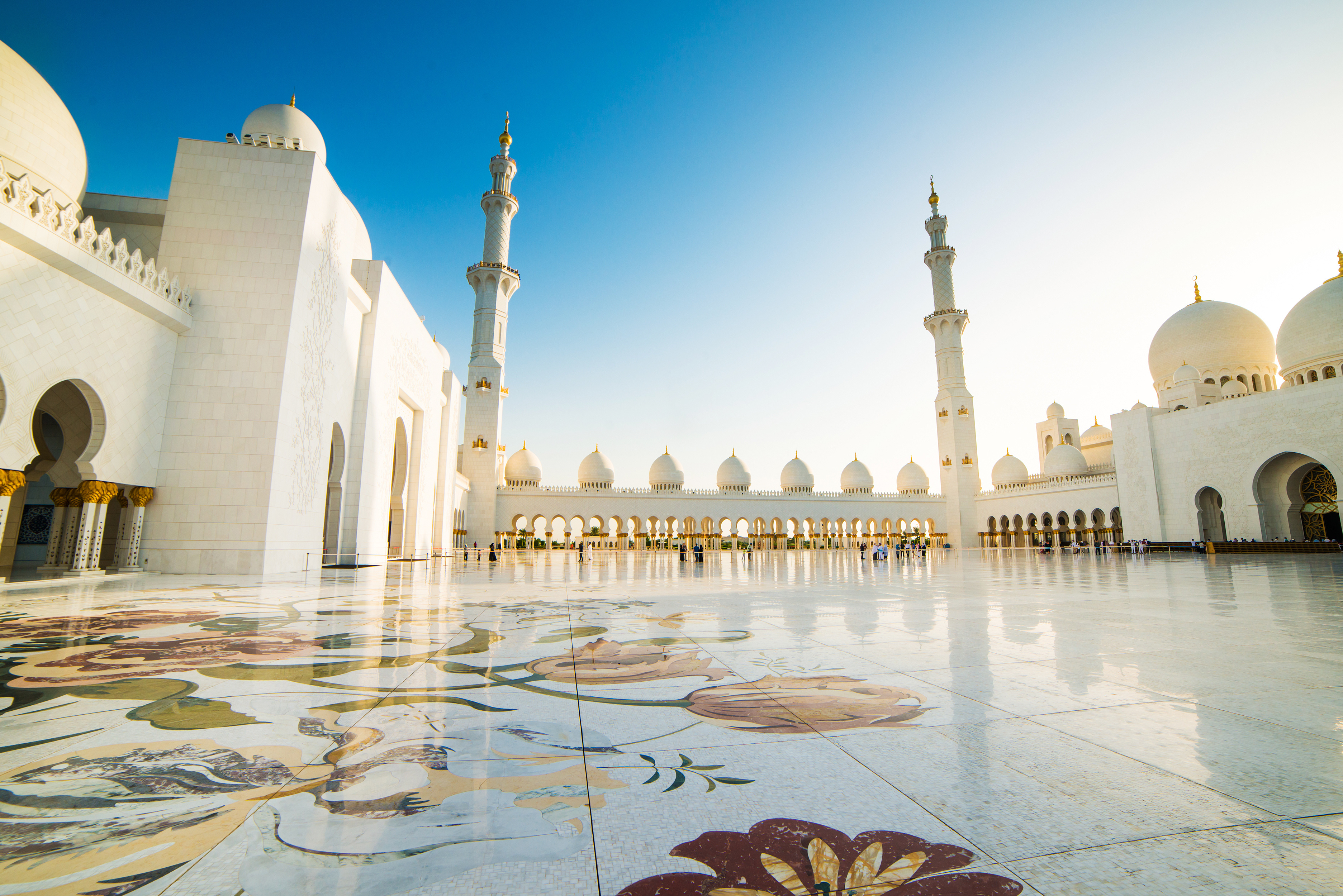 Download Religious Sheikh Zayed Grand Mosque HD Wallpaper