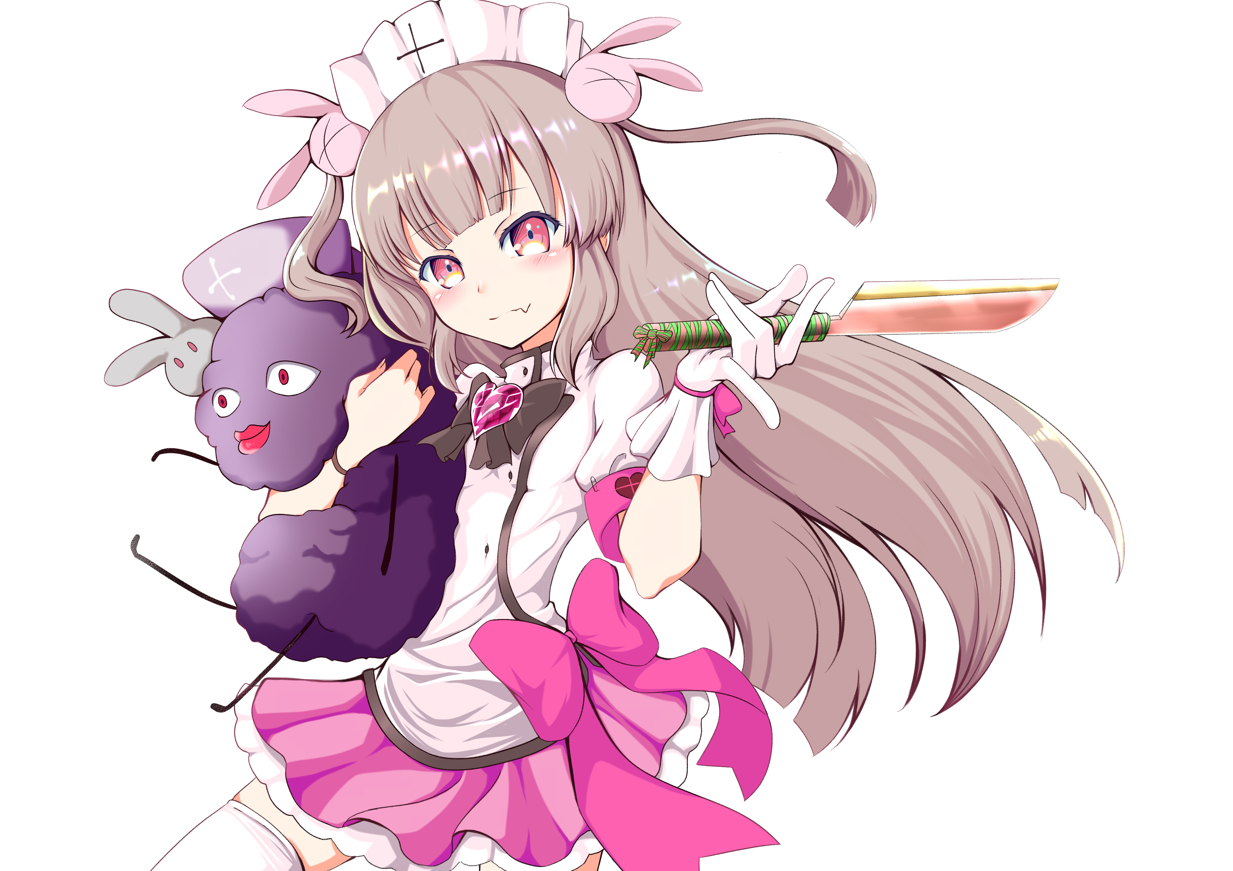 Download Sana Natori Anime Virtual Youtuber 4k Ultra HD Wallpaper by シシ ...