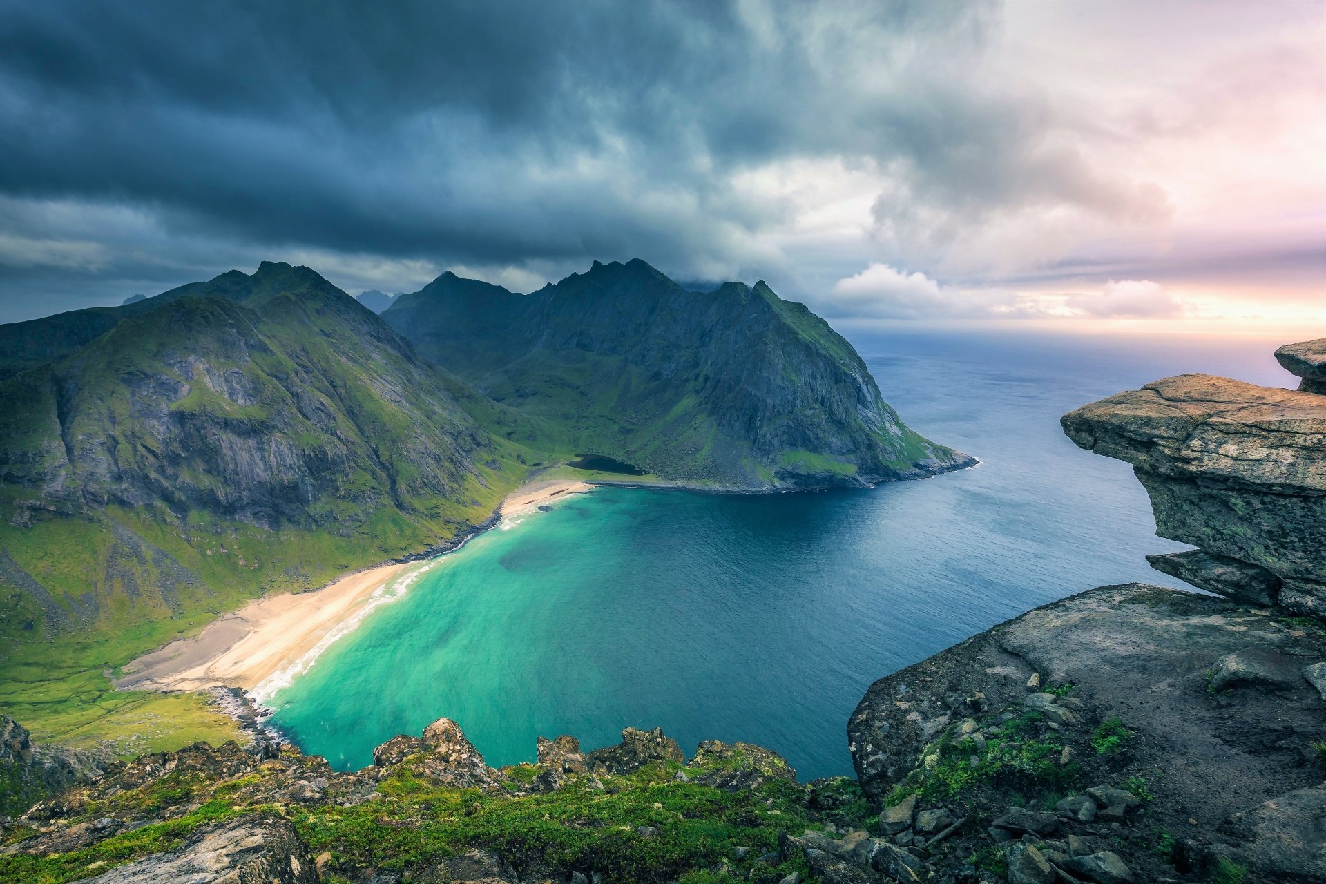 Download Horizon Cloud Sea Ocean Coast Nature Coastline 4k Ultra HD ...