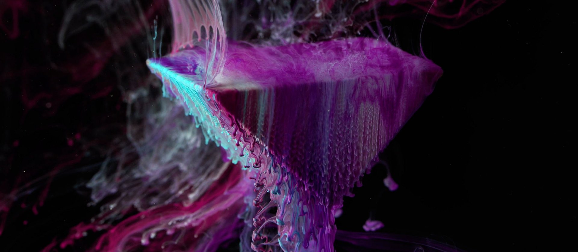 Amethyst Drift — Abstract Purple HD | 2523x1100 | Wallpaper Abyss