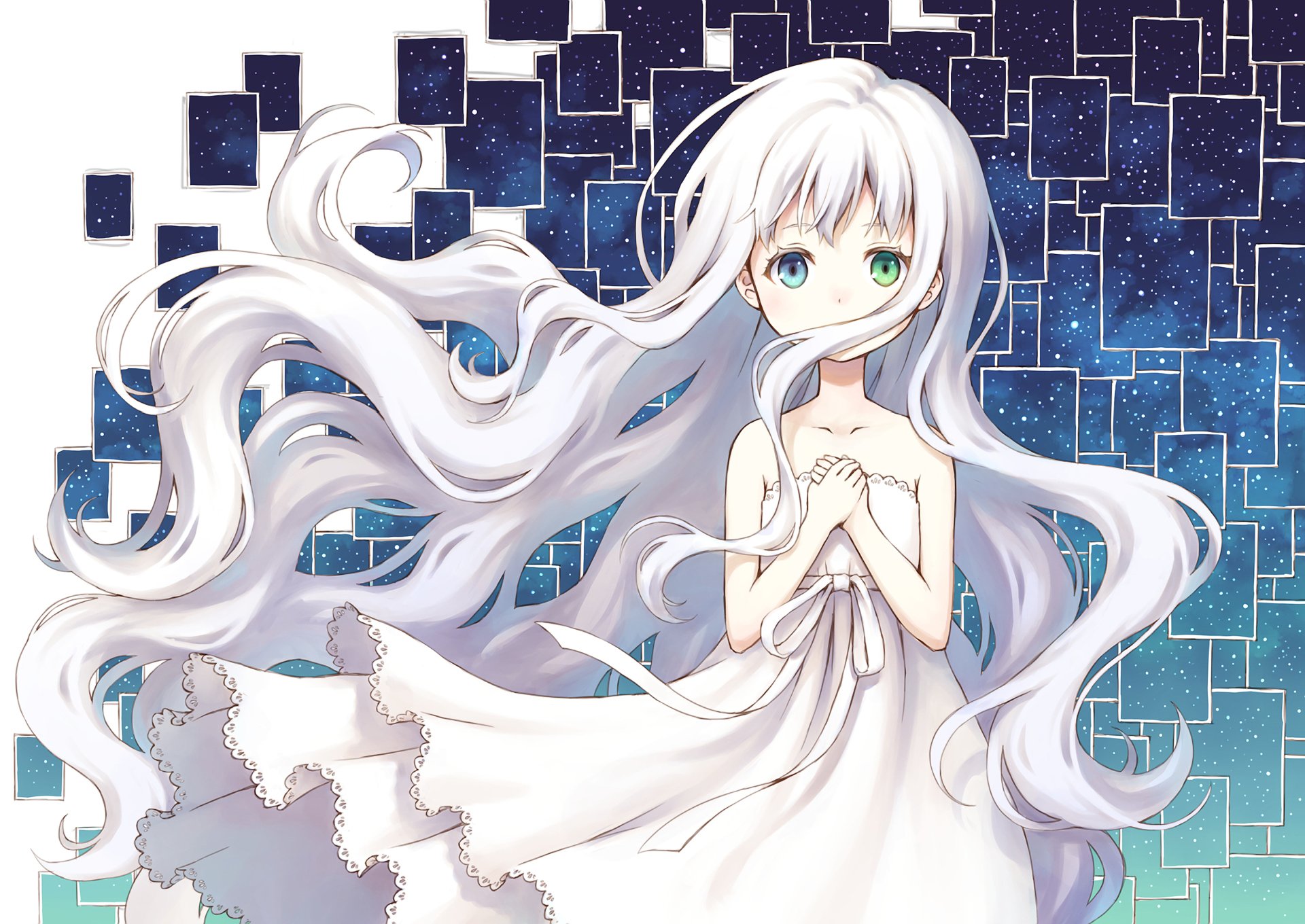 Heterochrome Dreams: Original Anime HD Wallpaper by 104