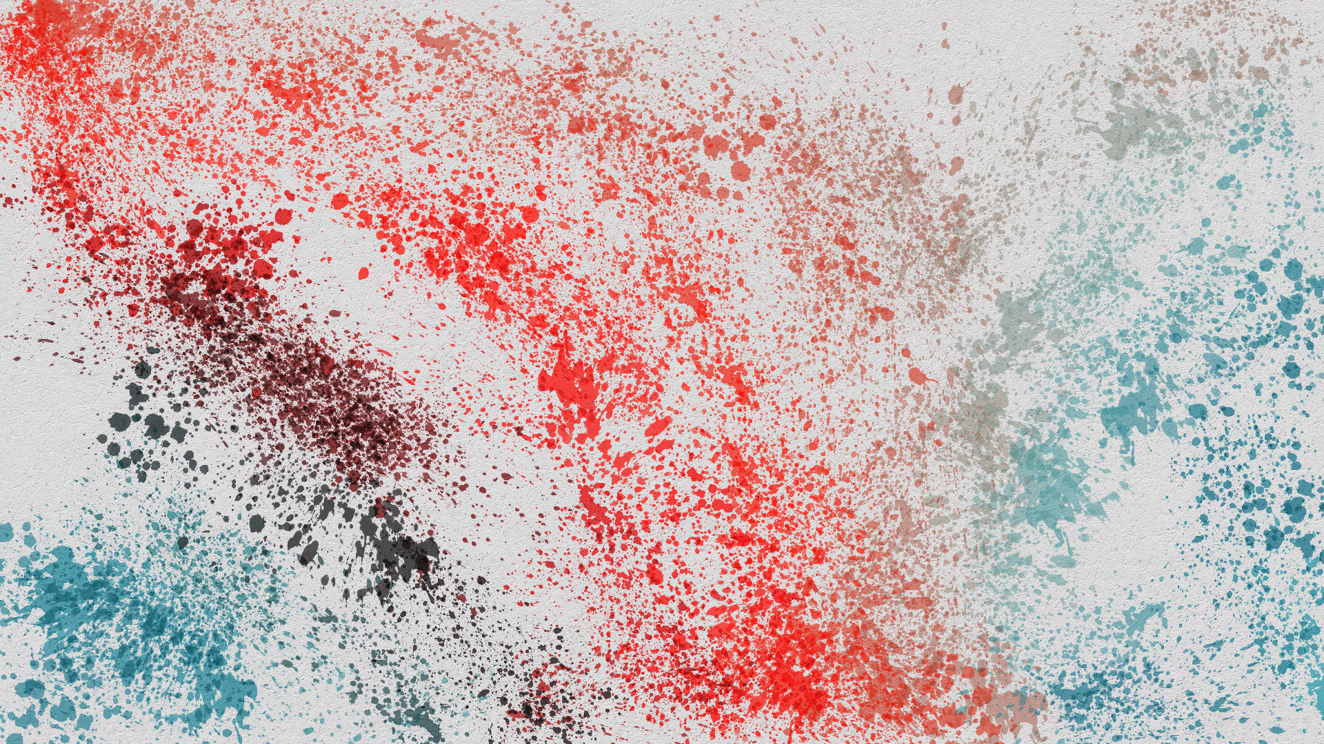 Paint Splashed on a Wall by lonewolf6738